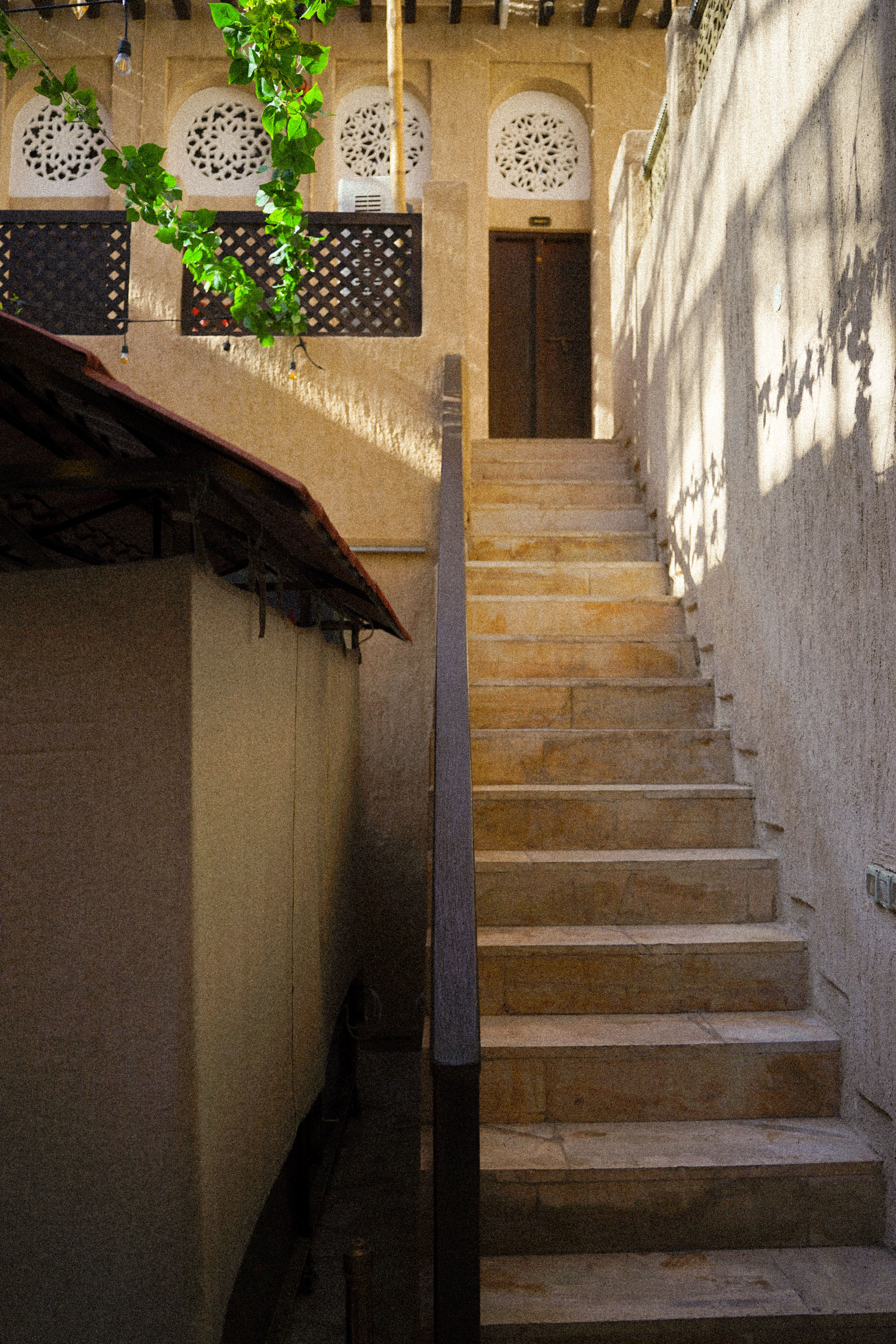 Stairs in Front of a Stone Building · Free Stock Photo