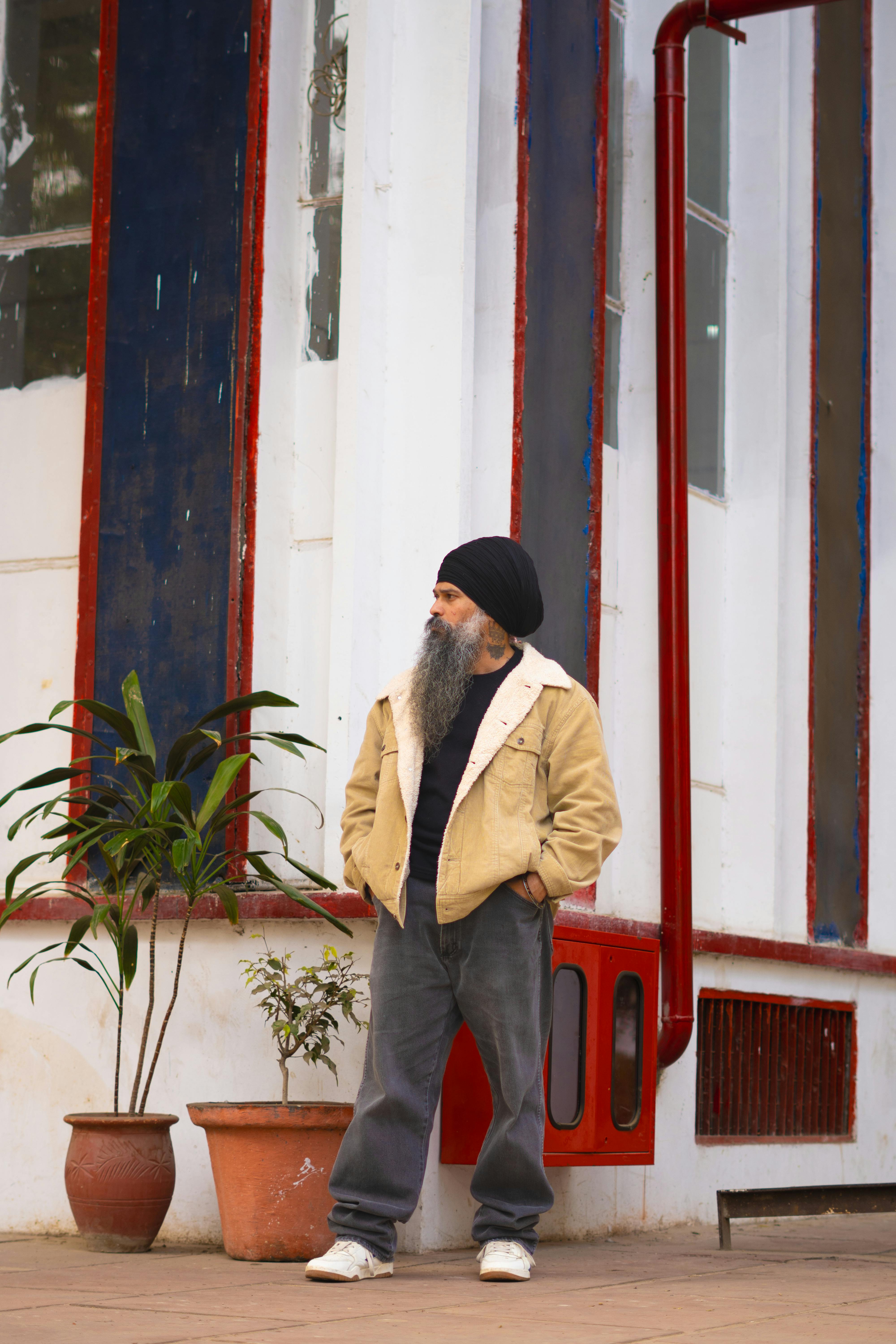 sikh model in the attitude · Free Stock Photo