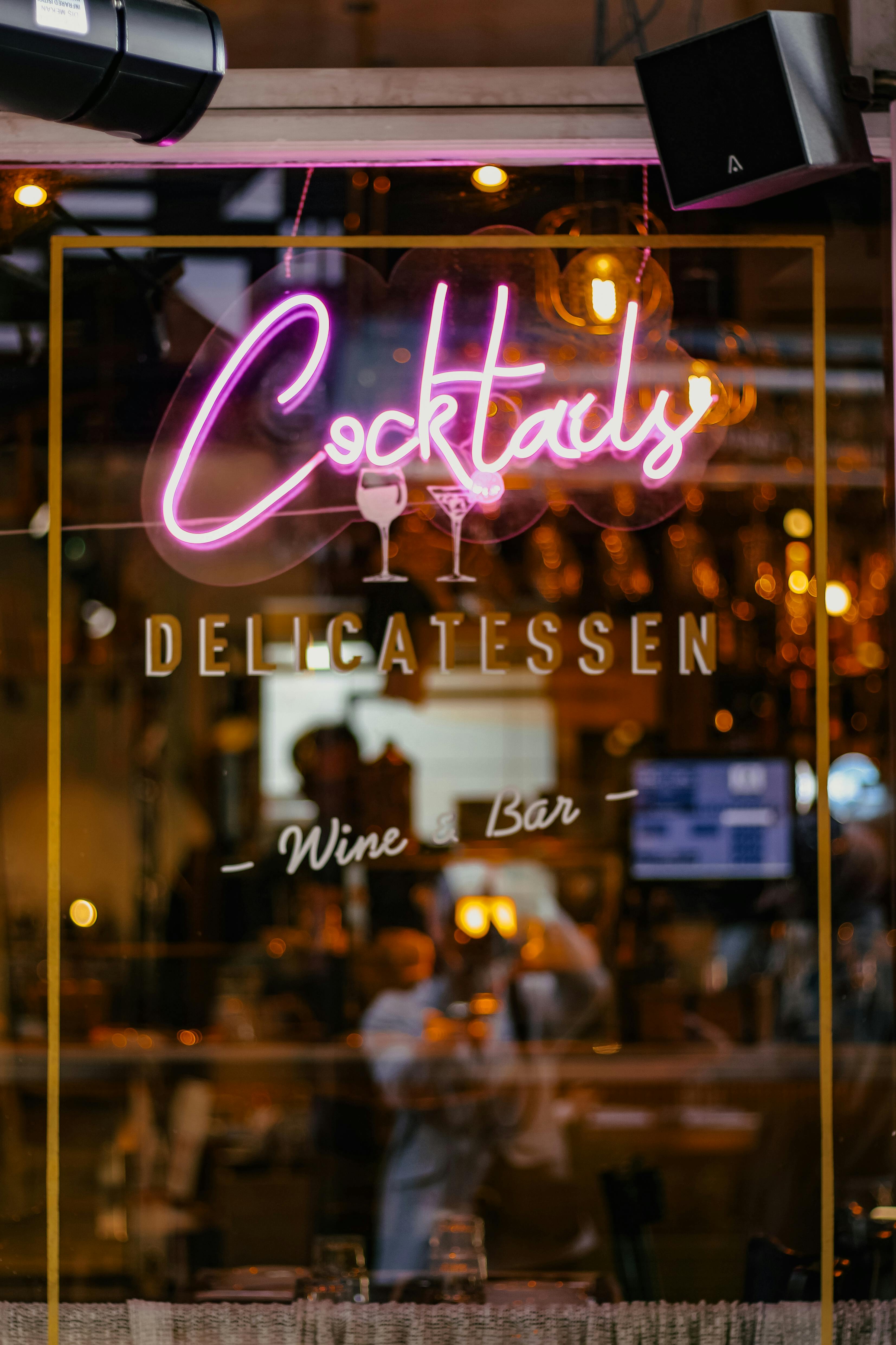 Blue Bar Neon Signage · Free Stock Photo