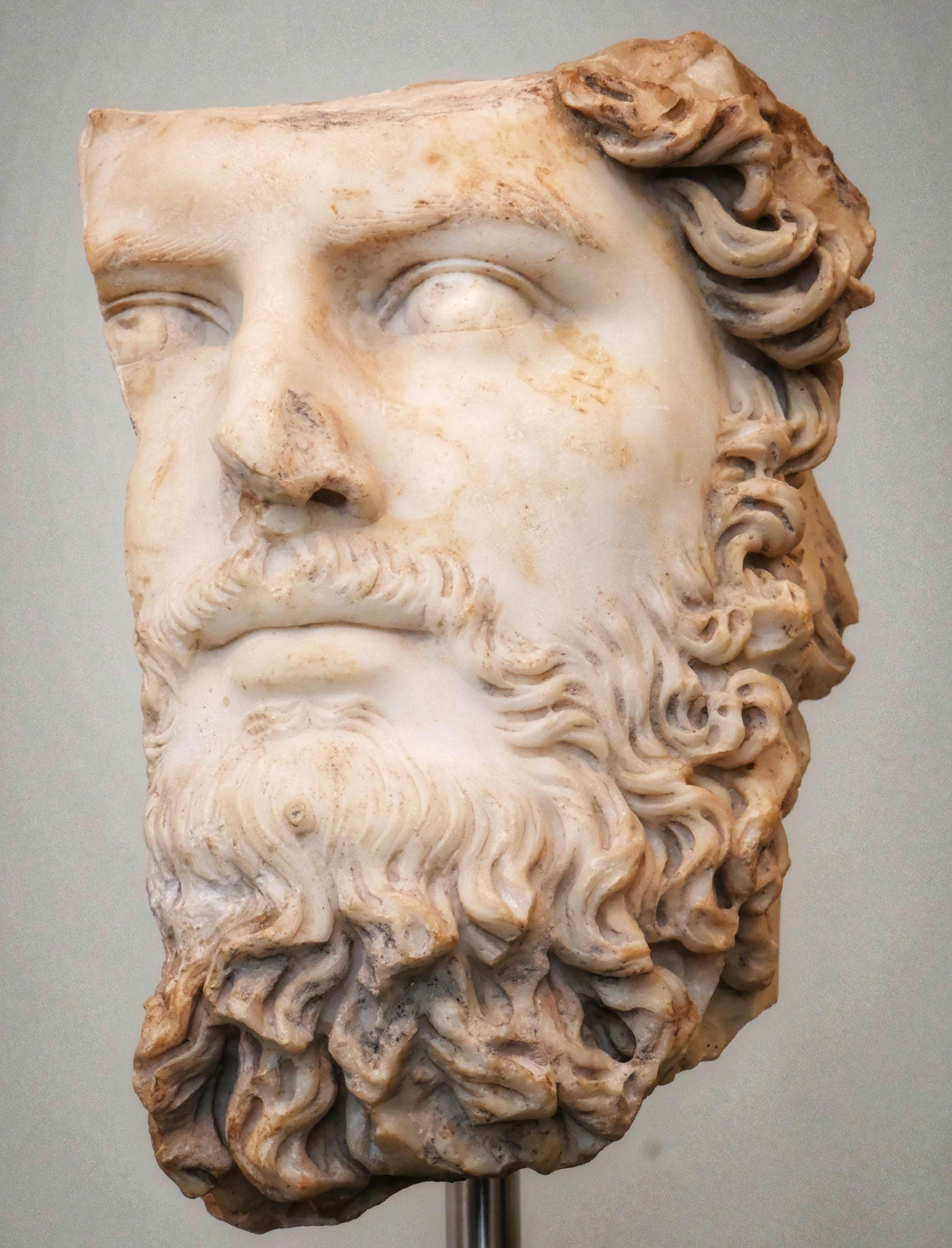 Head Statue of Lucius Aelius Caesar · Free Stock Photo