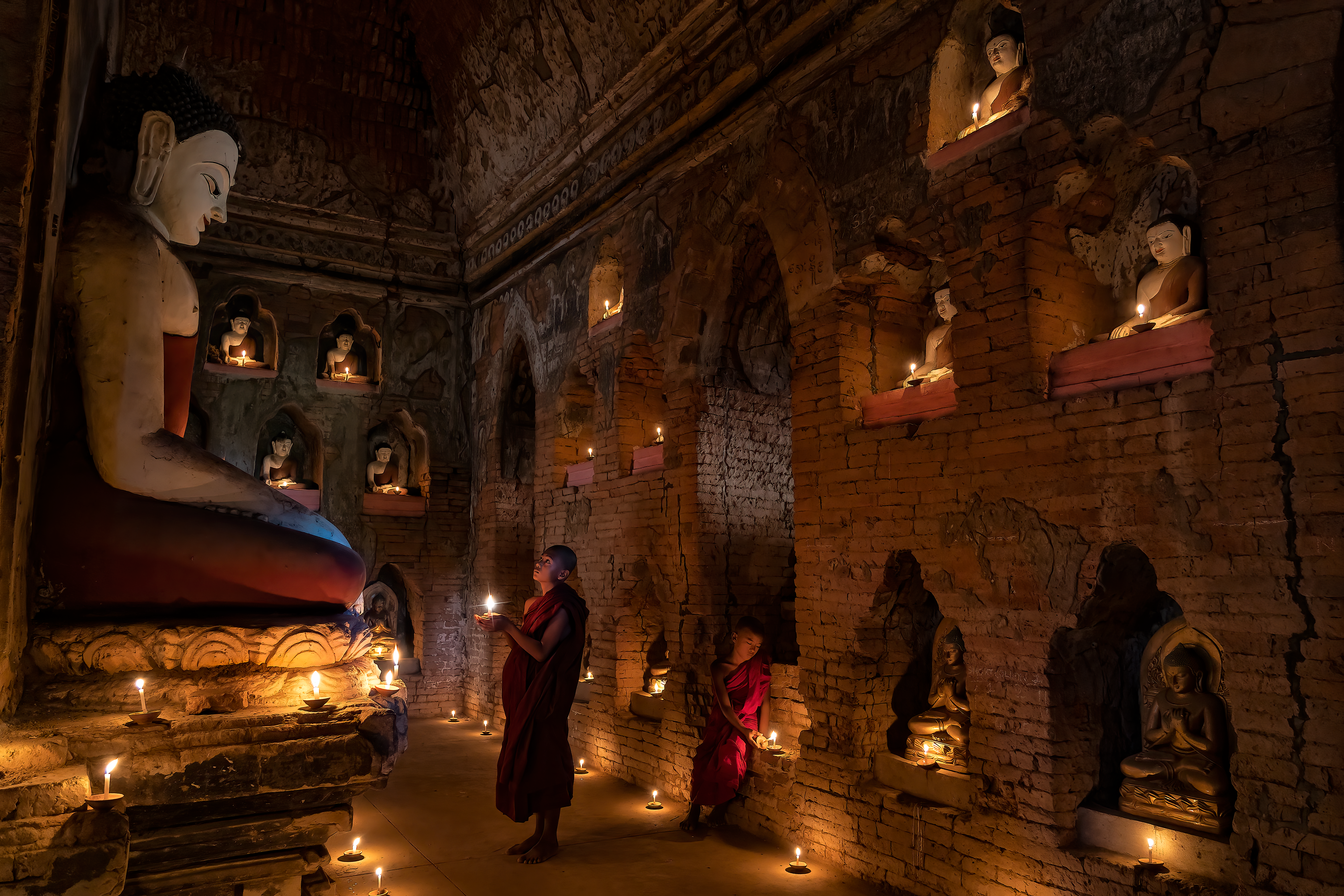 Interior of a Temple · Free Stock Photo