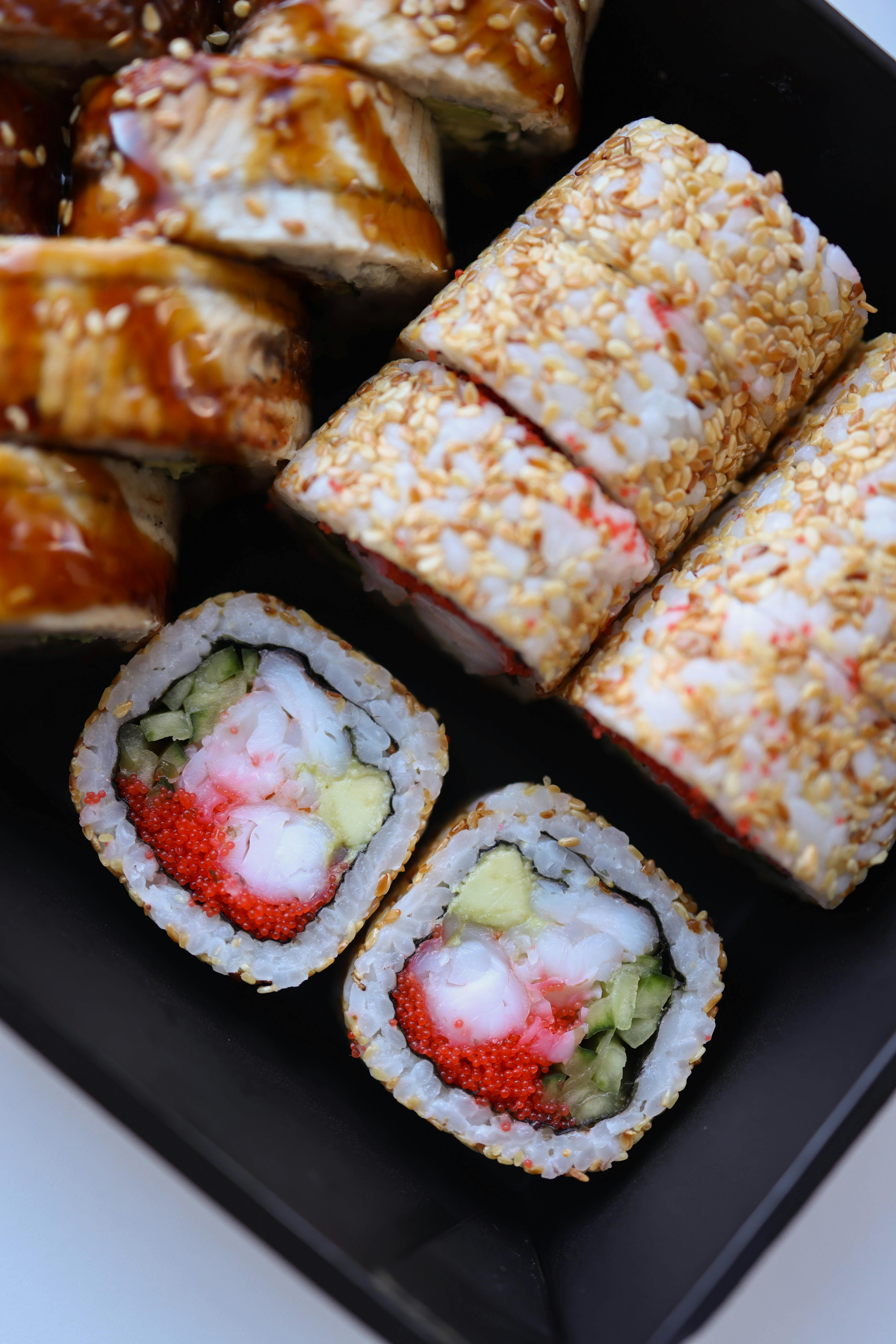 Sushi in Box · Free Stock Photo