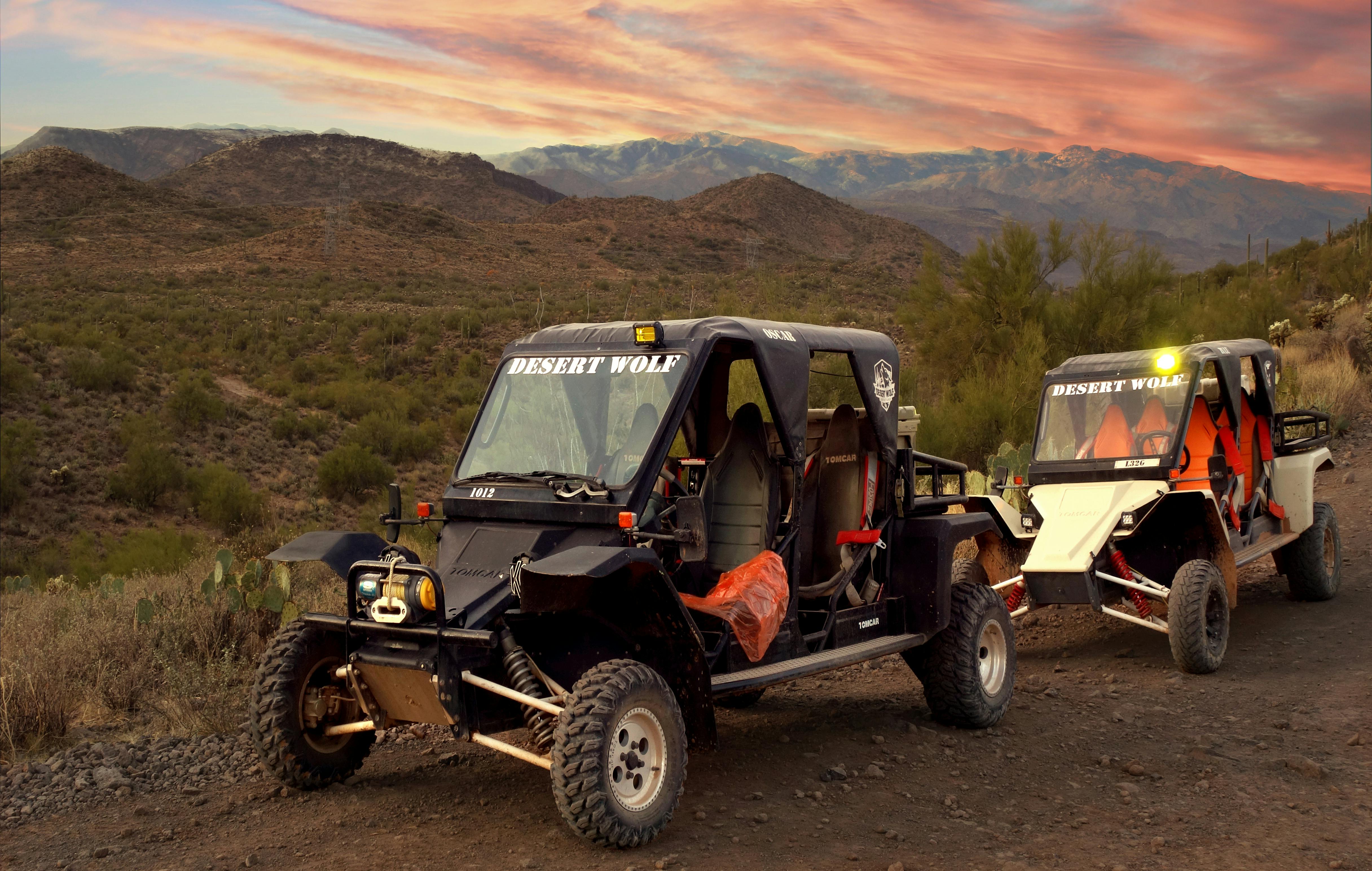Buggies on Dirt Road in Countryside · Free Stock Photo