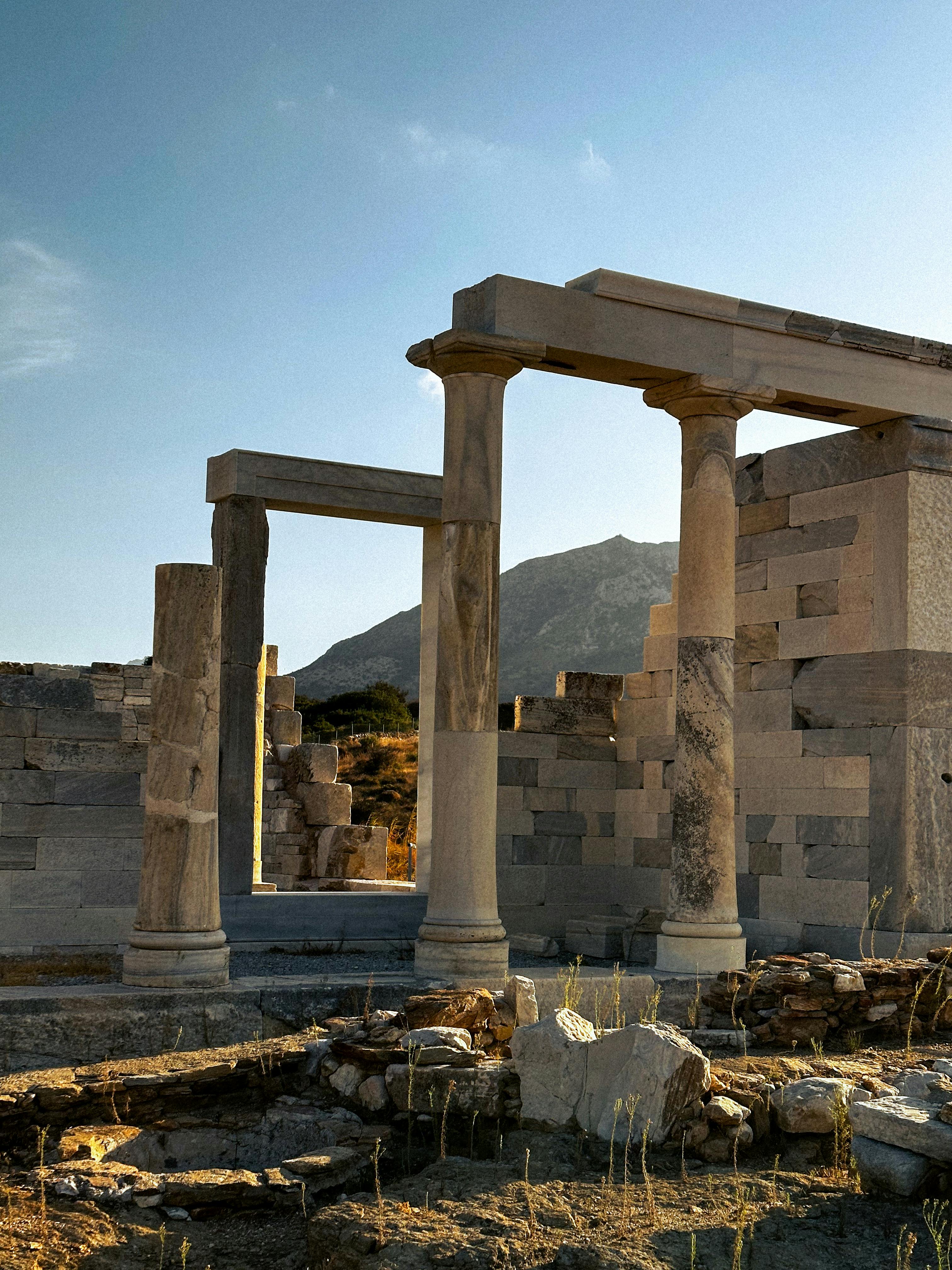 Ruins of Temple of Dimitra in Greece · Free Stock Photo