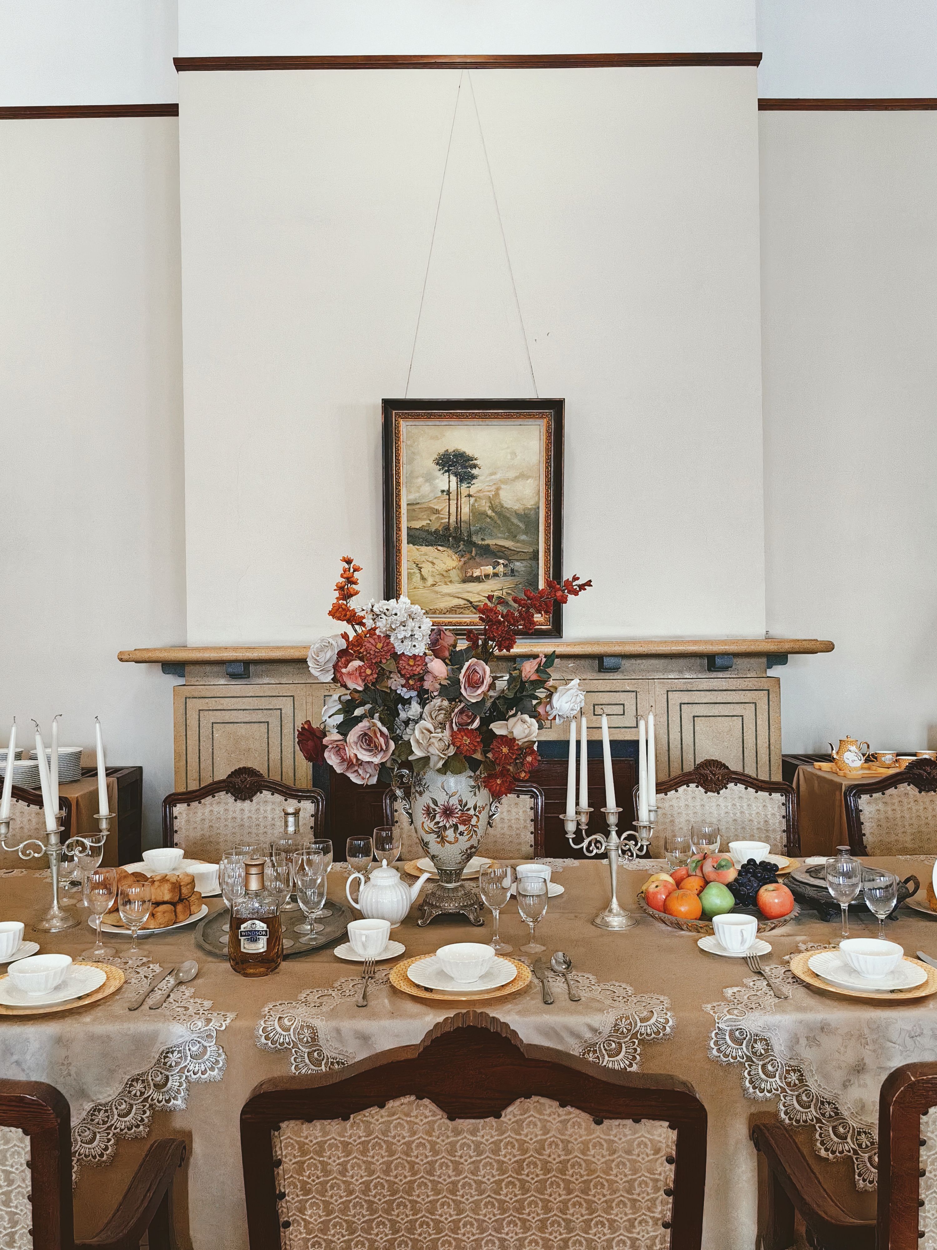 Photo of a Set Table · Free Stock Photo