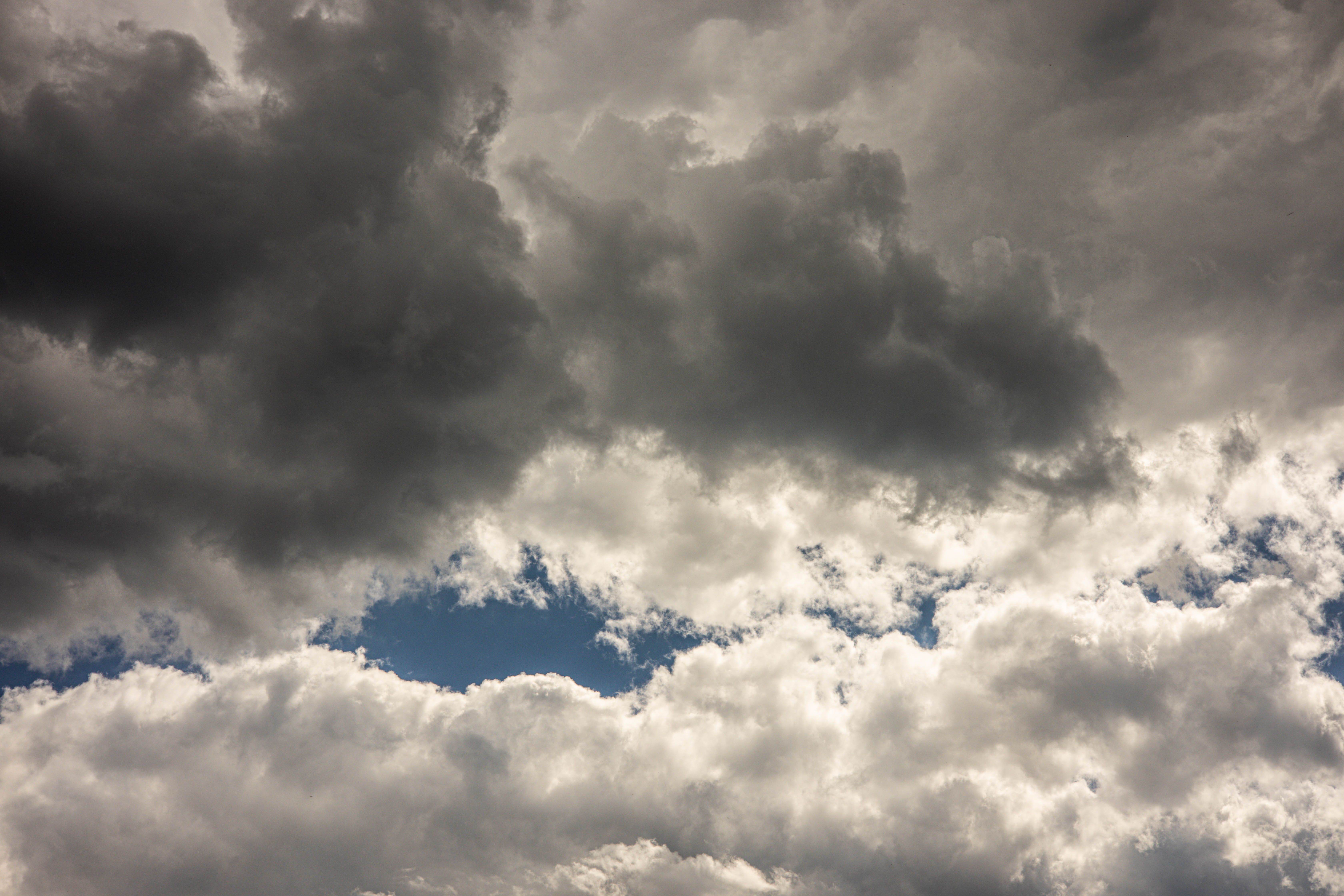 Cloudy Sky with Sunlight · Free Stock Photo