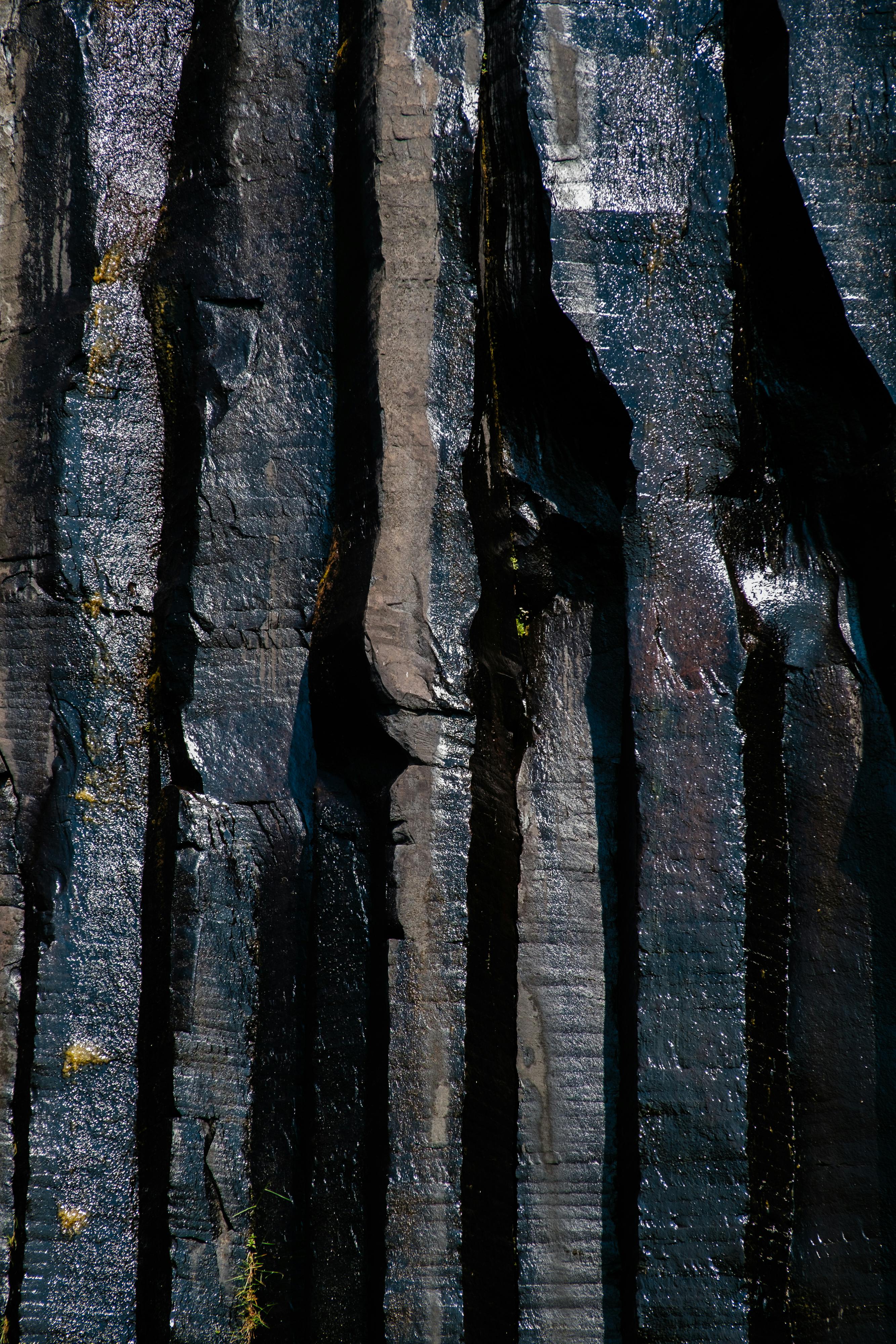 Dark Volcanic Rock Texture · Free Stock Photo