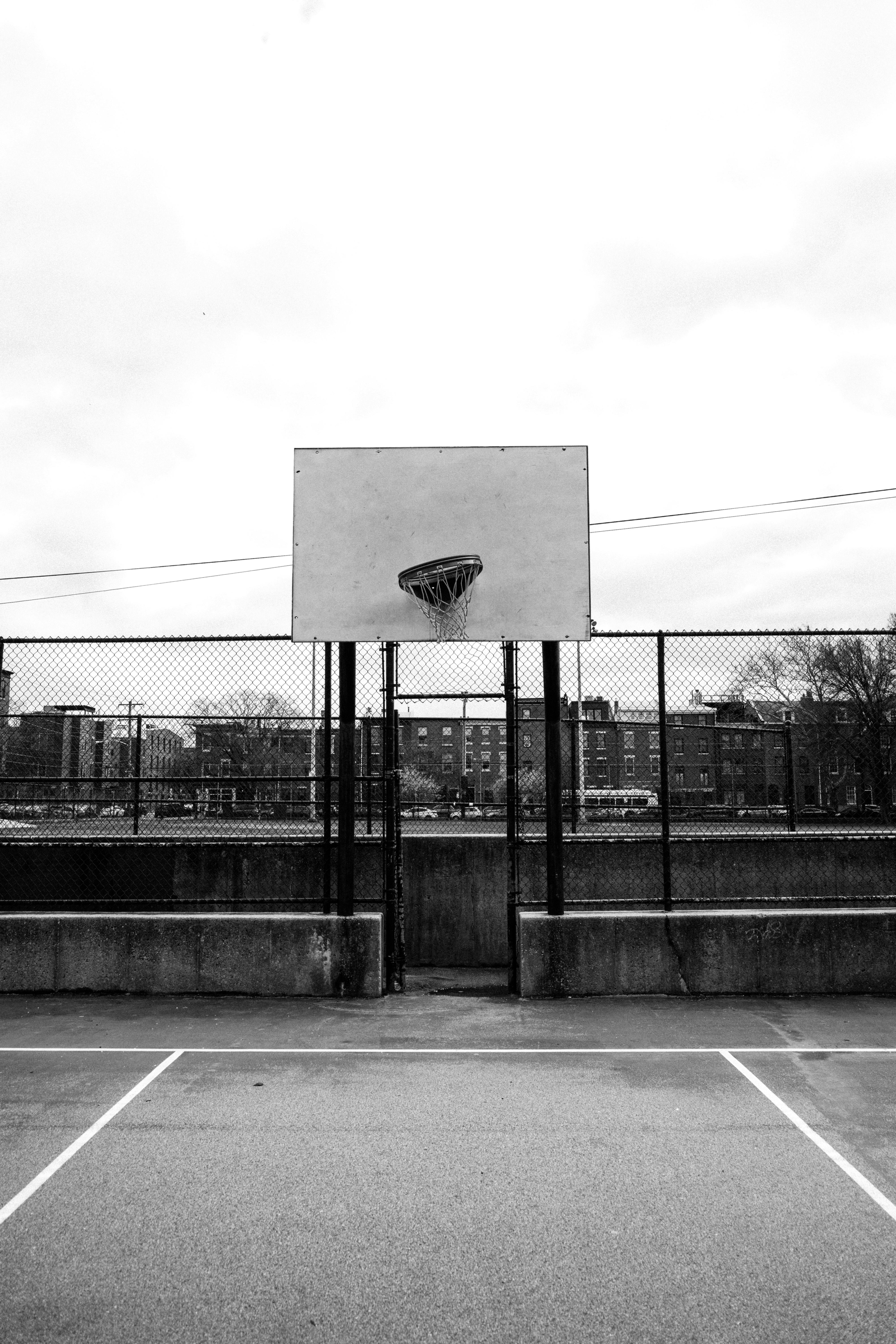Basketball Hoop in City · Free Stock Photo