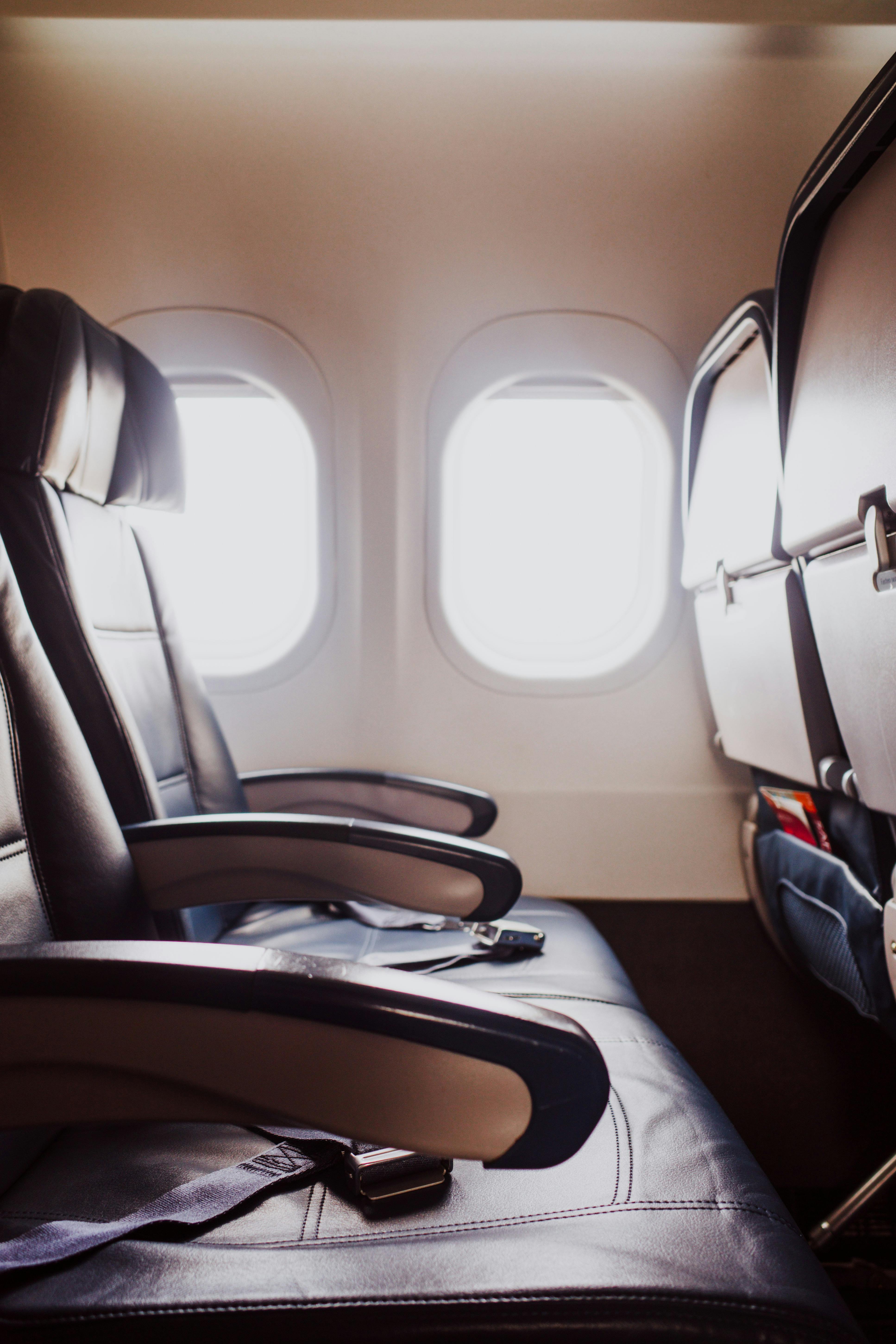 Empty Seats in Airplane · Free Stock Photo