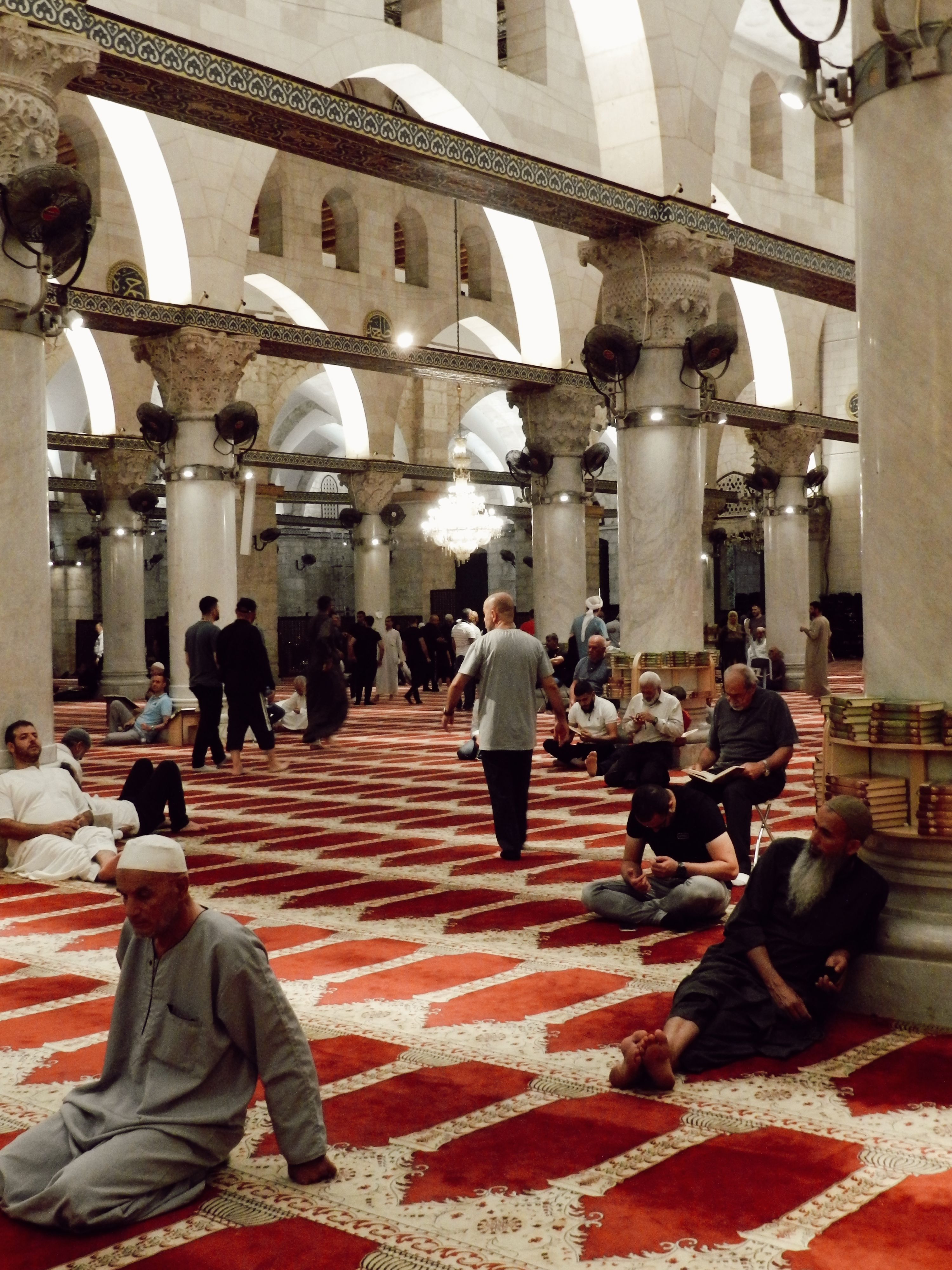 Men Sitting at Mosque · Free Stock Photo