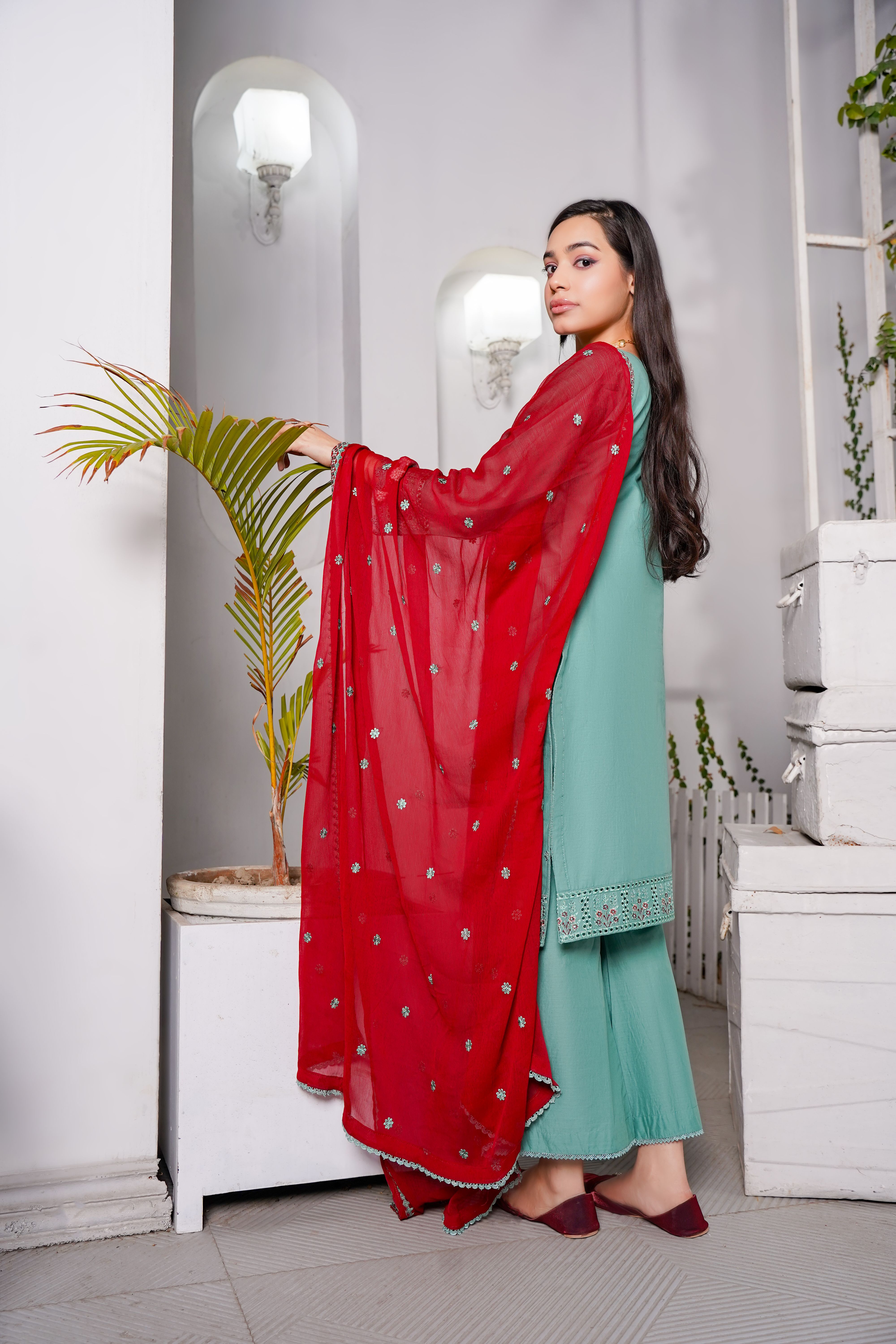 Young Woman Wearing Traditional, Elegant Clothing · Free Stock Photo