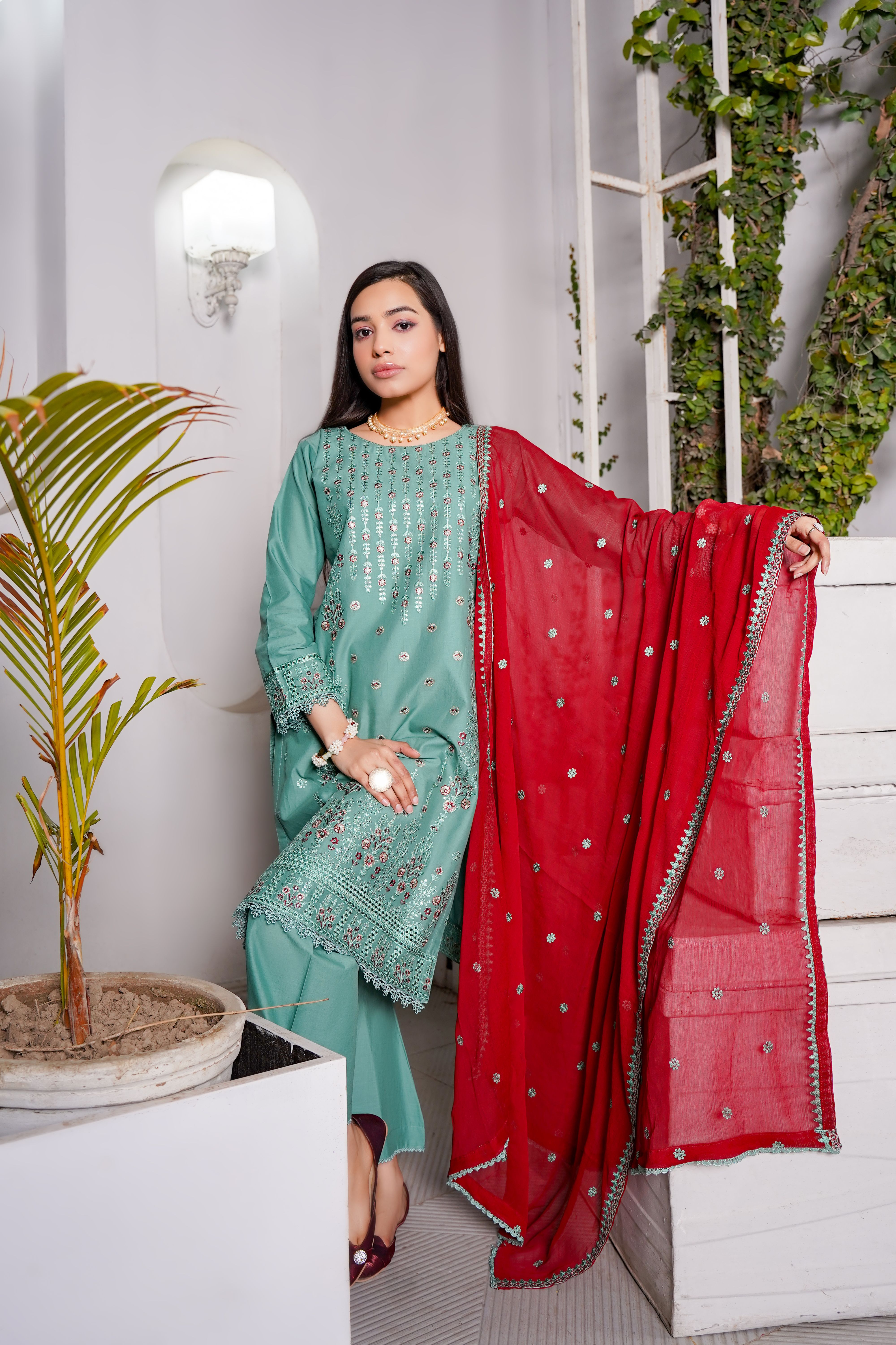 Young Woman Wearing Traditional, Elegant Clothing · Free Stock Photo
