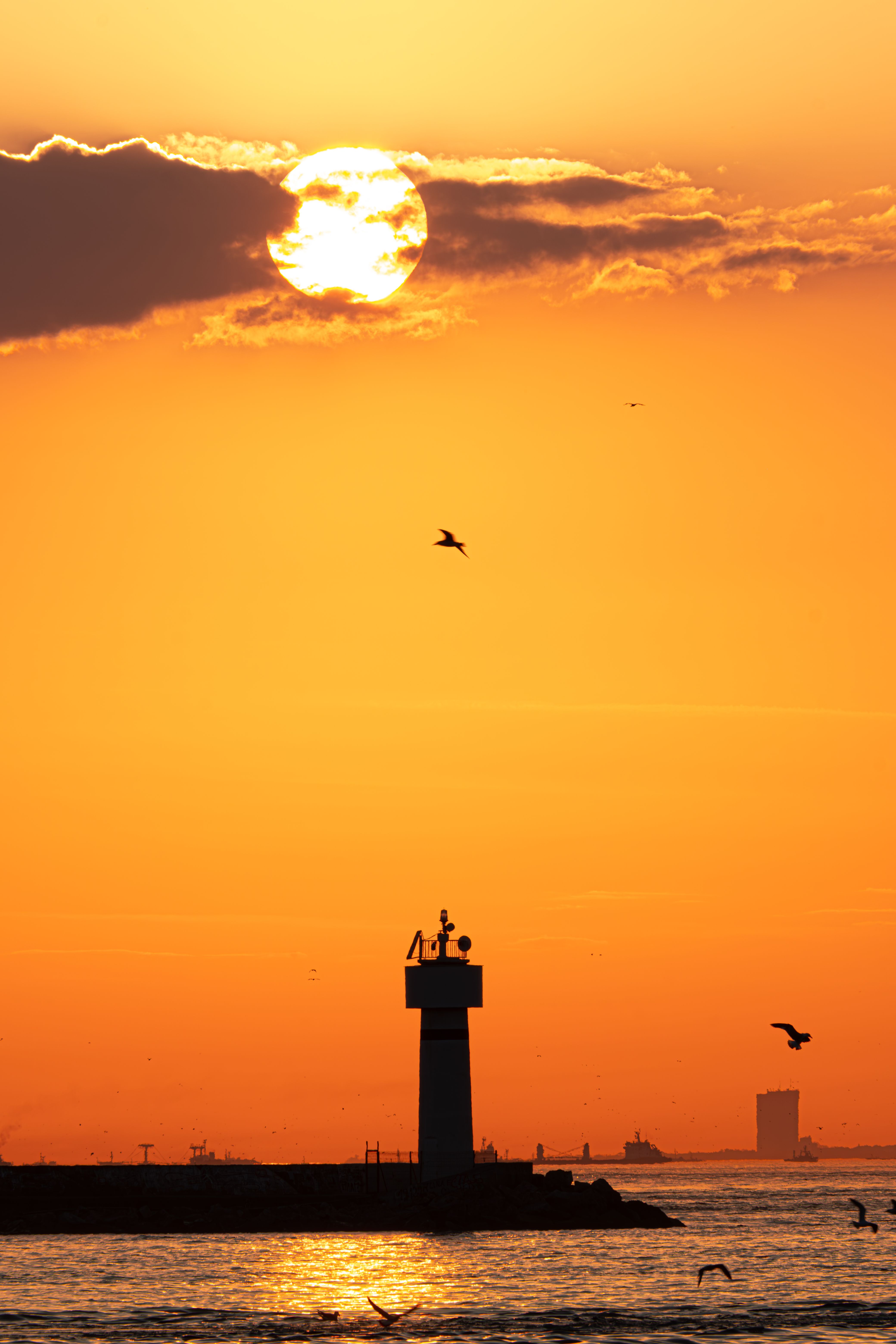 Orange Lighthouse Photos, Download The BEST Free Orange Lighthouse ...