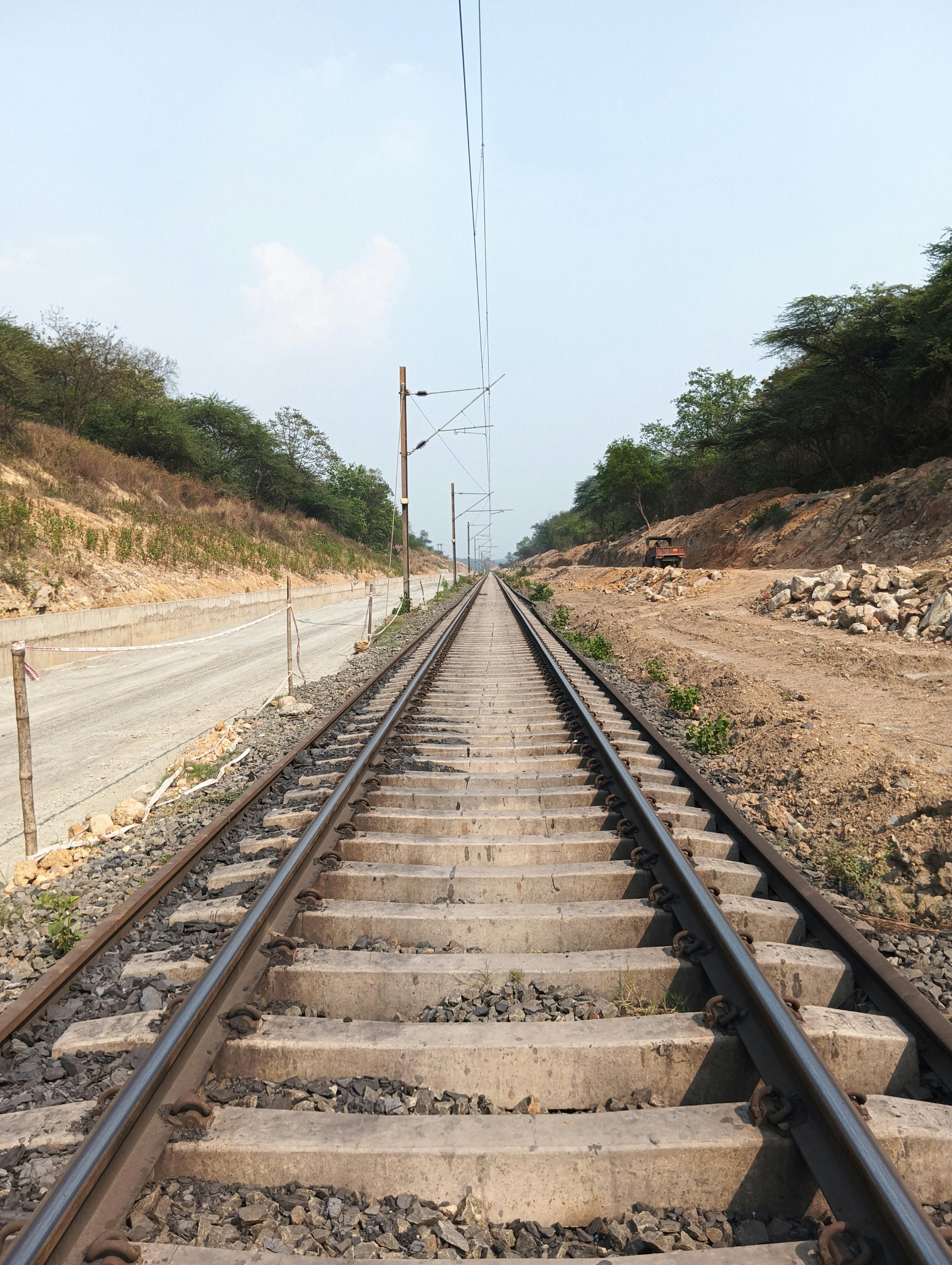 Indian Railway Line footage · Free Stock Photo