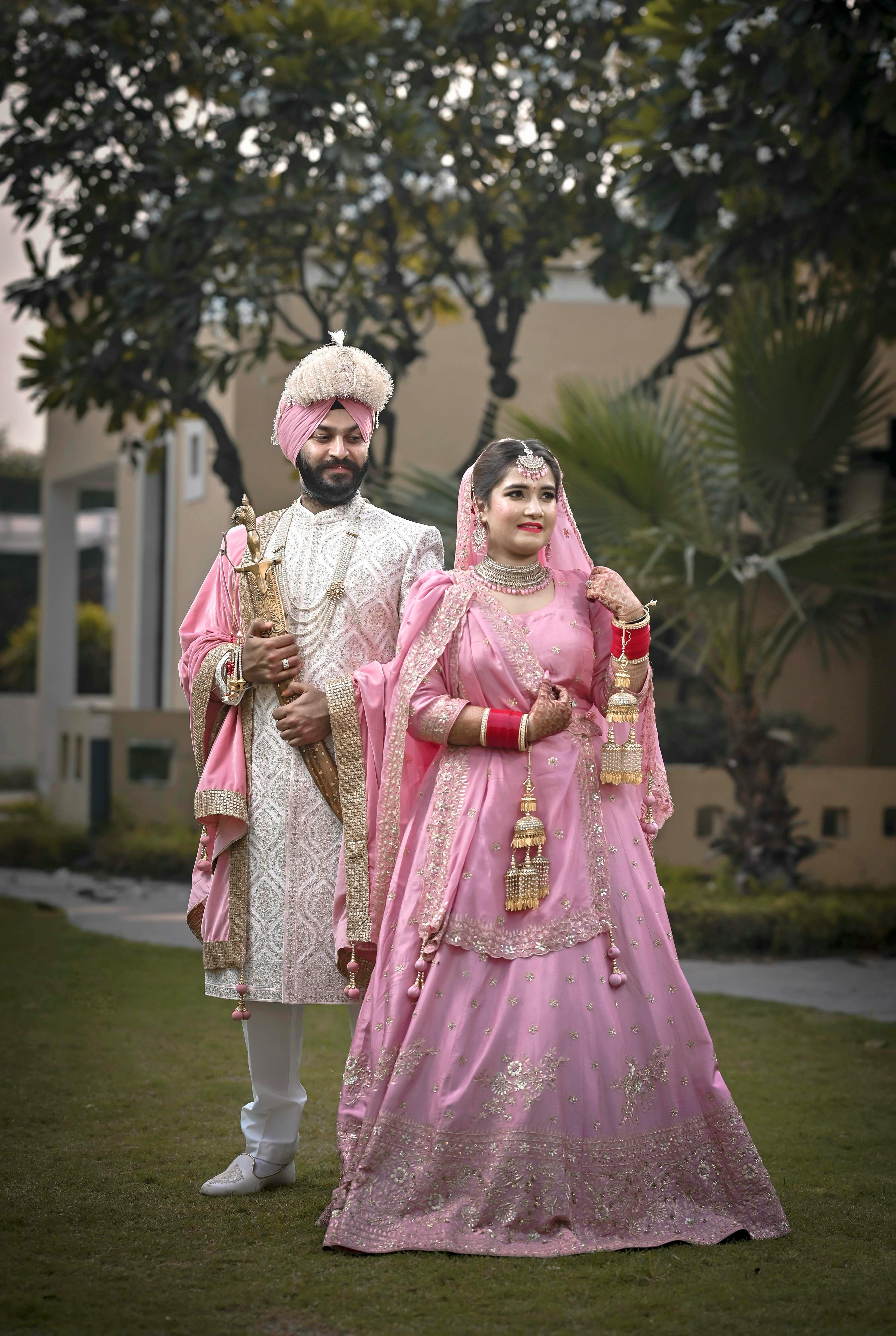 Traditional Indian Couple in a Park · Free Stock Photo