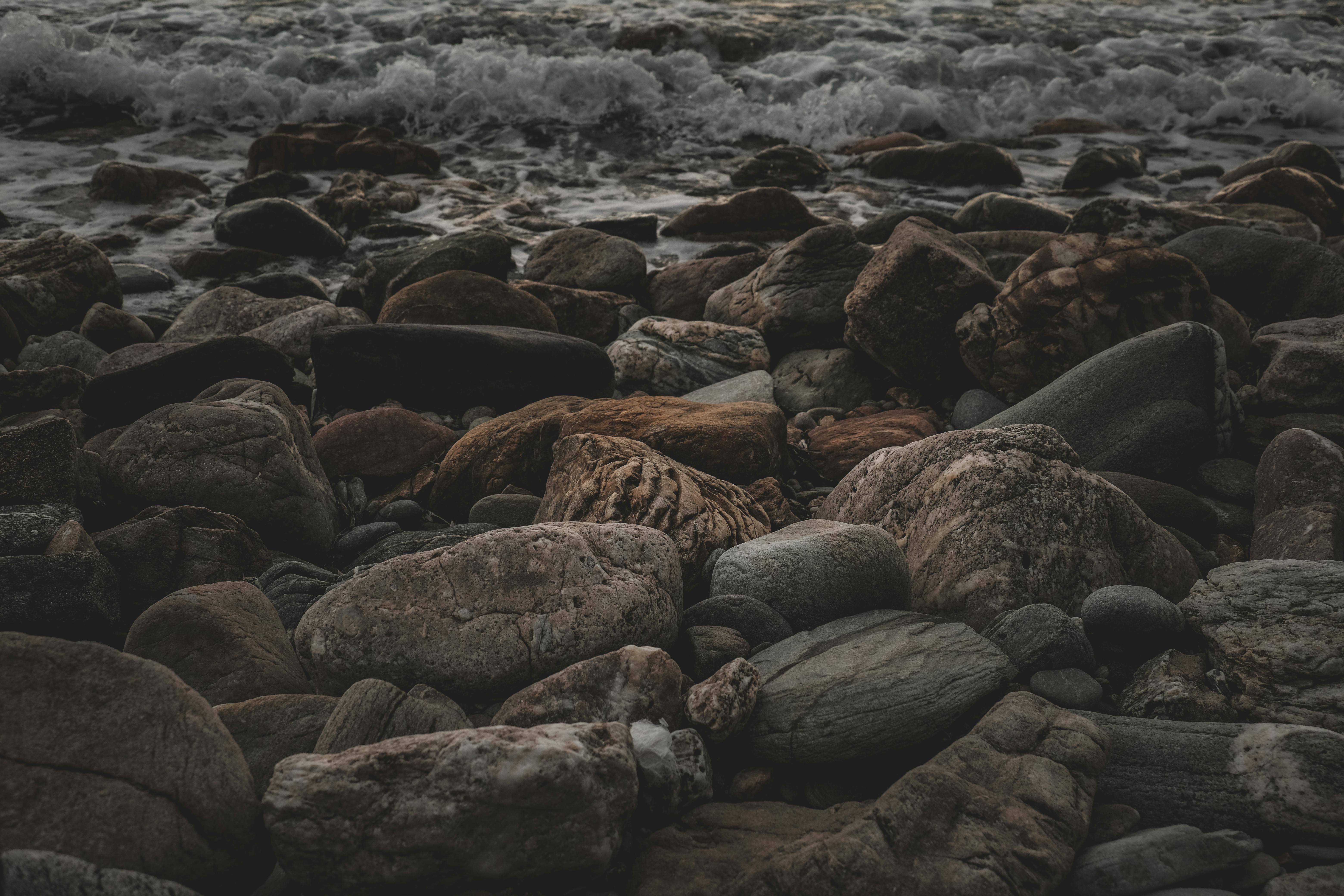 Stormy Sea Rocks · Free Stock Photo