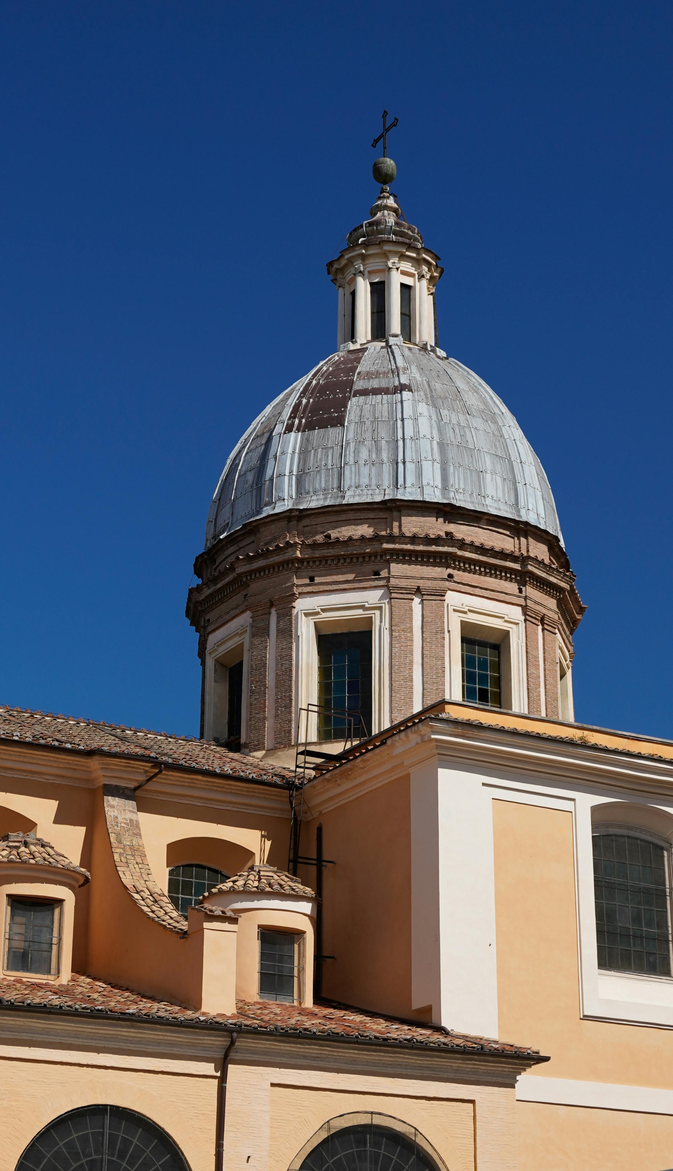 Tower of Church of St Roch AllAugusteo in Rome · Free Stock Photo
