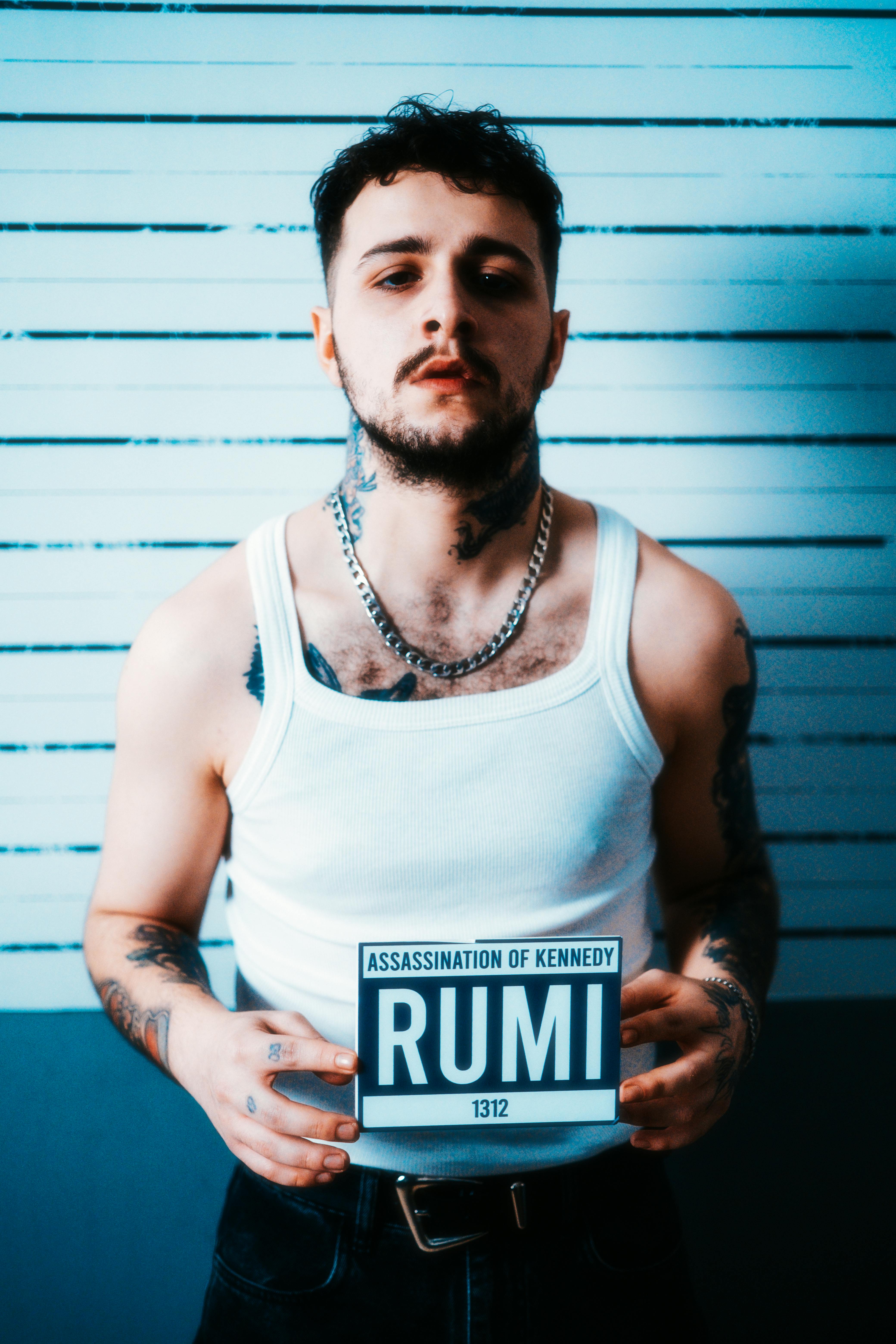 Man in Tank Top in Prison Photo Shoot · Free Stock Photo