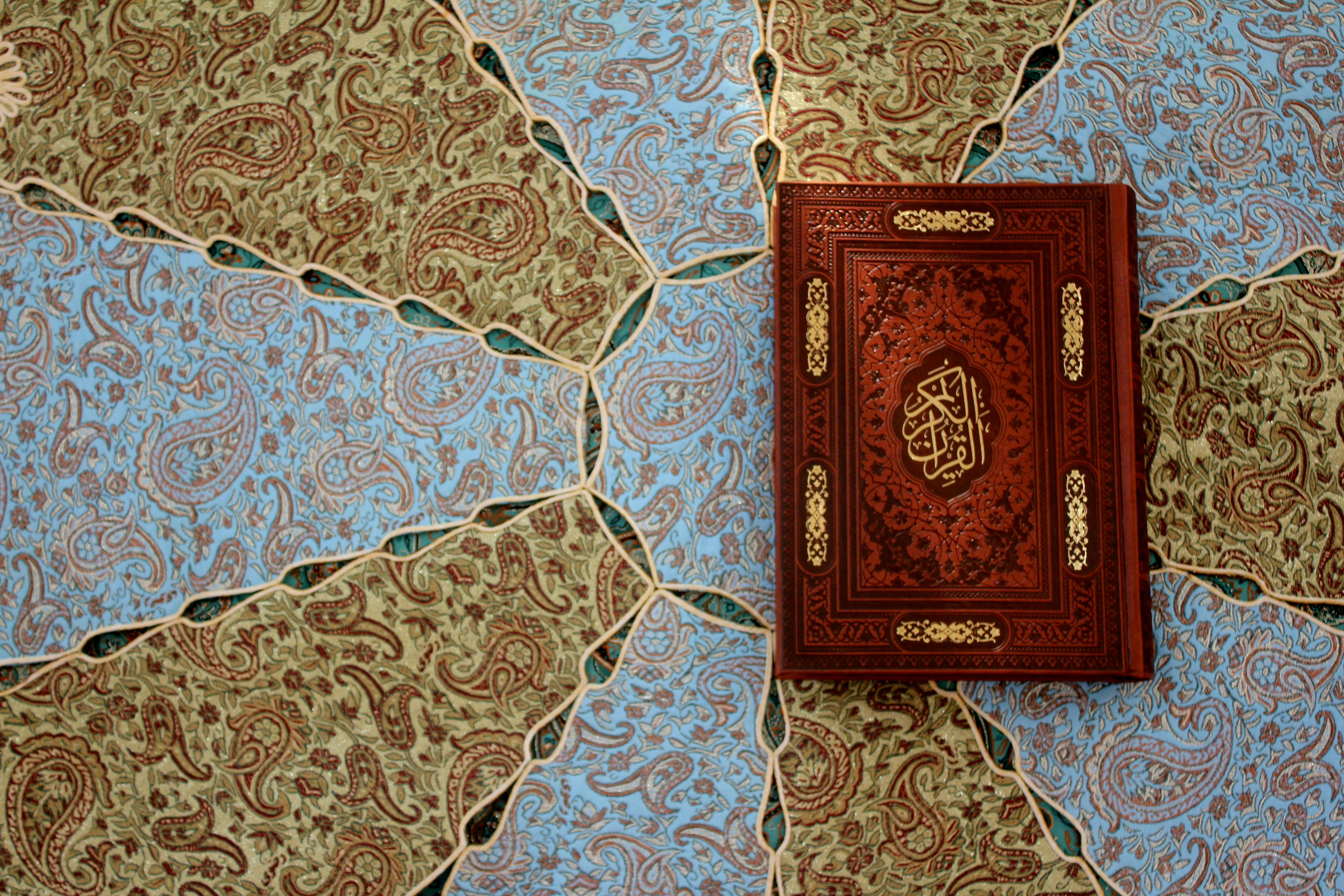 Top View of Koran Book · Free Stock Photo
