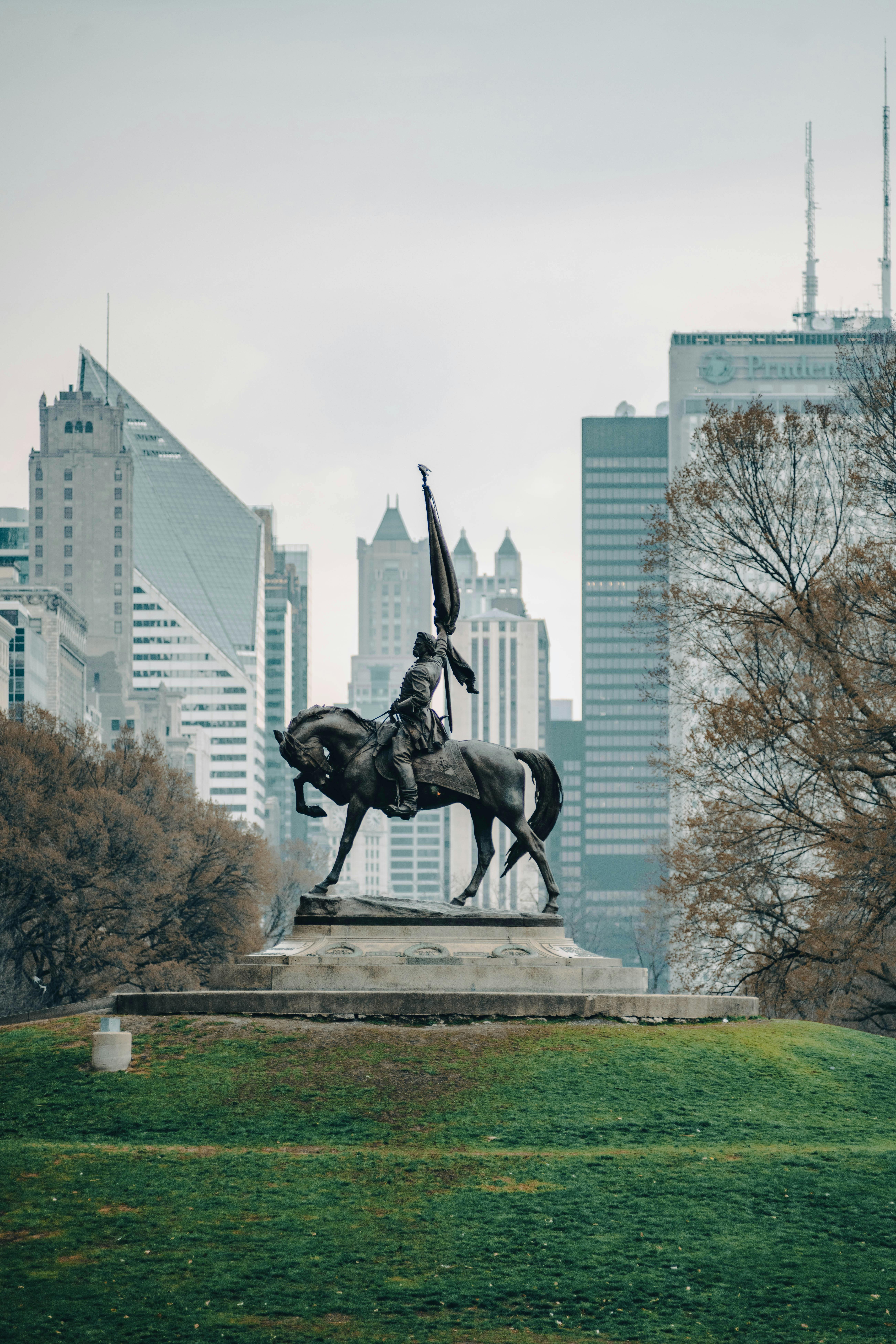 John Alexander Logan Monument in Chicago · Free Stock Photo