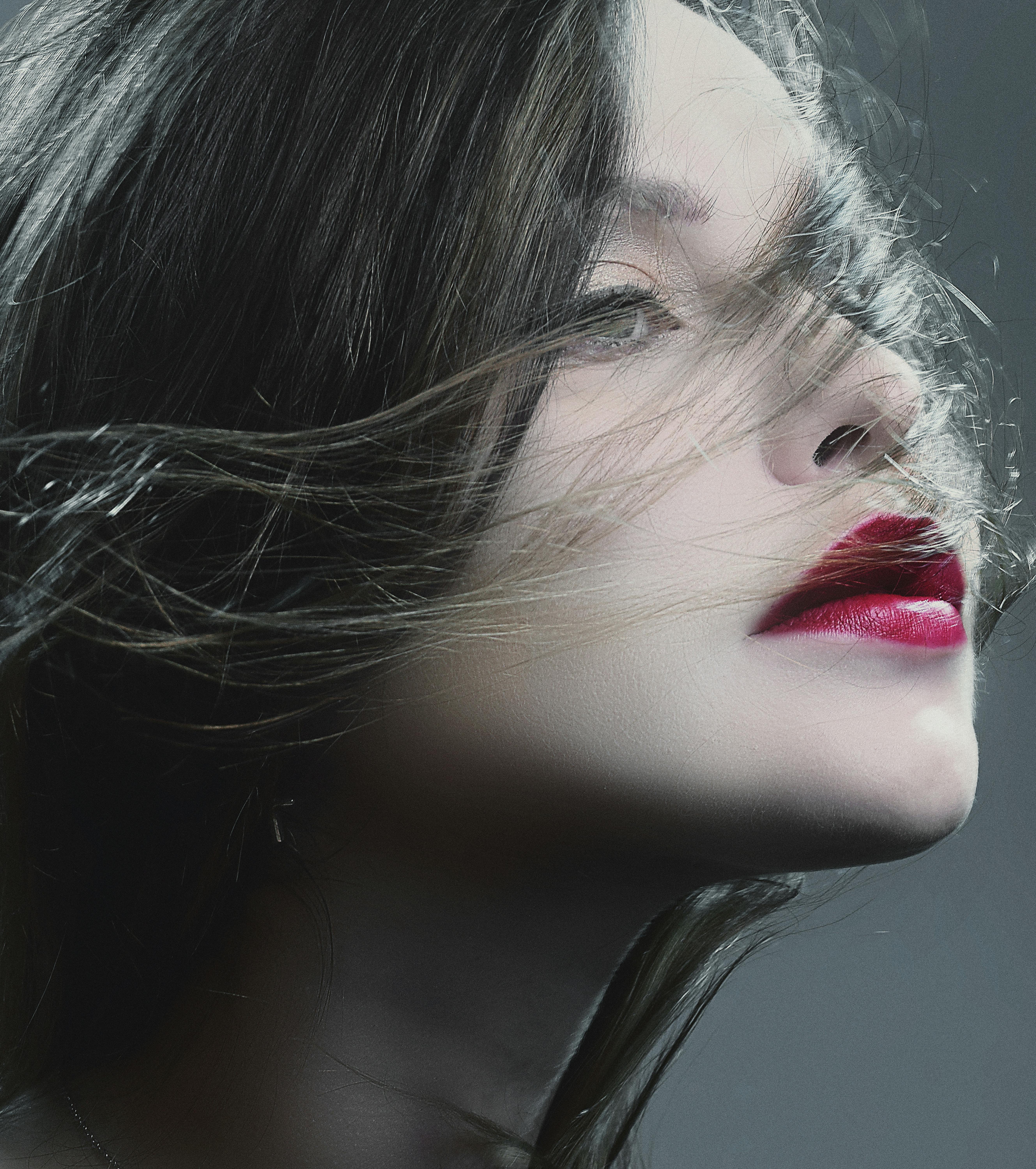 A Photo Of A Woman Squinting · Free Stock Photo