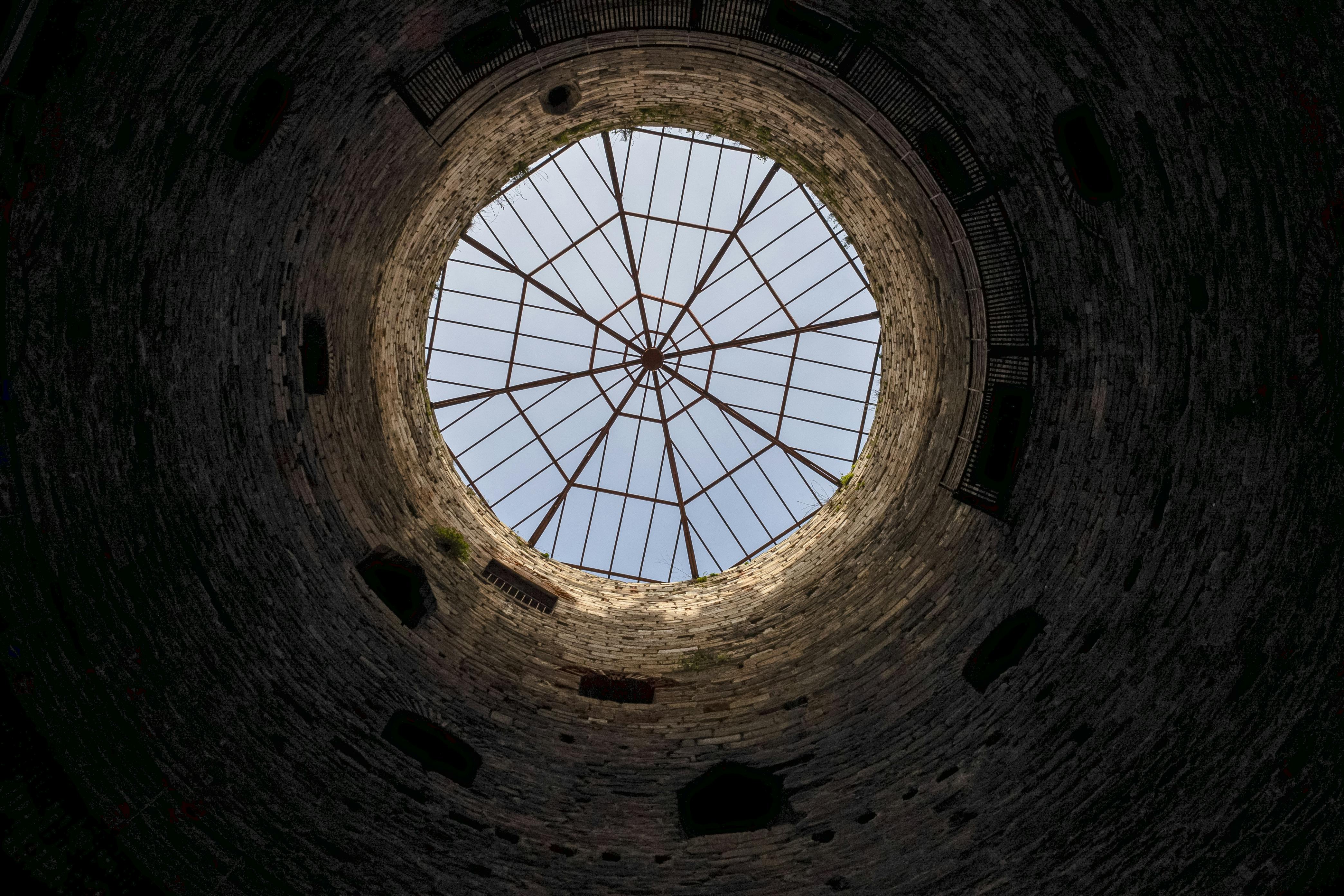 Circular Tower with Open Ceiling in Yedikule Fortress · Free Stock Photo