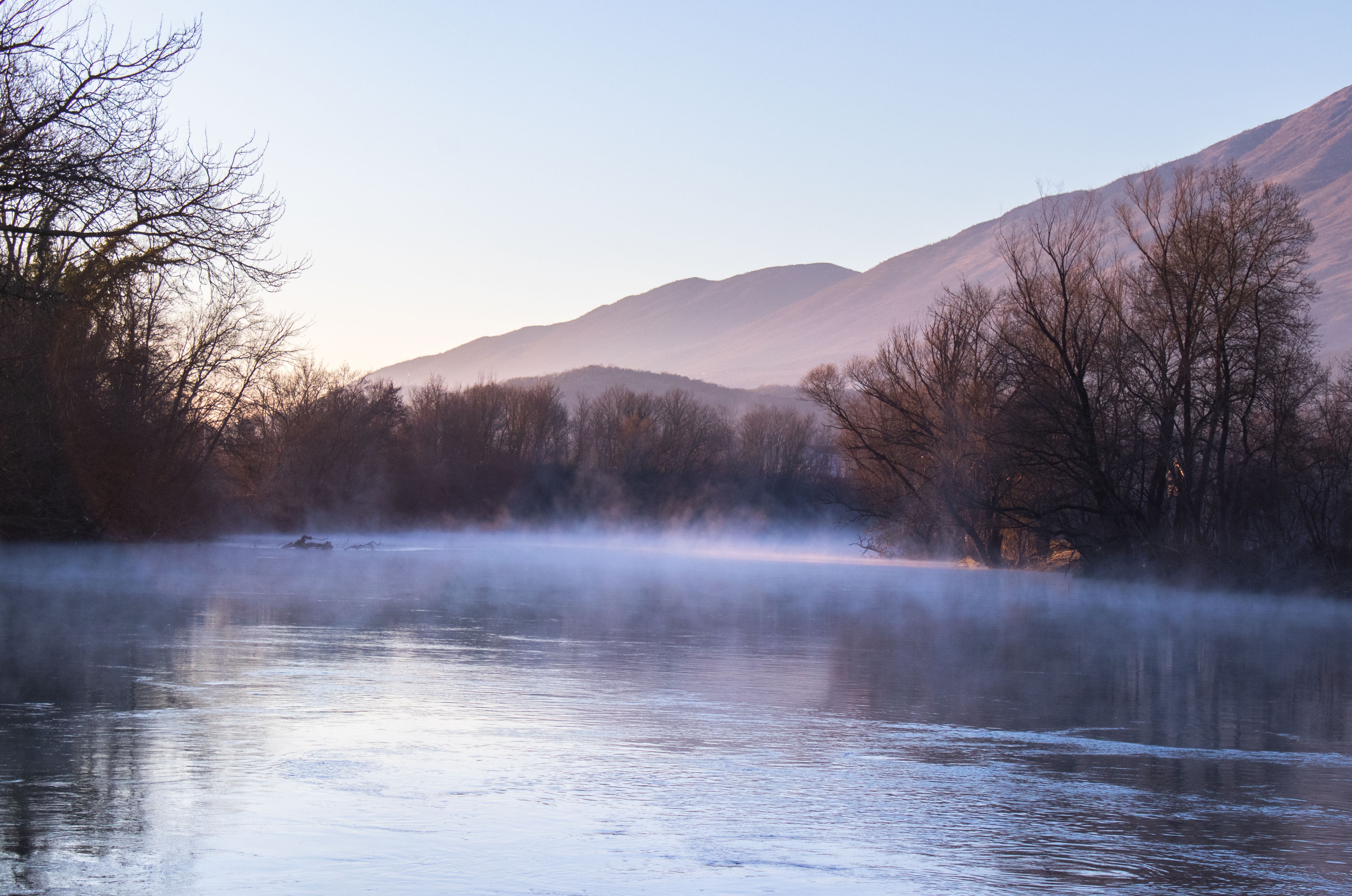 Zeta river in the winter · Free Stock Photo