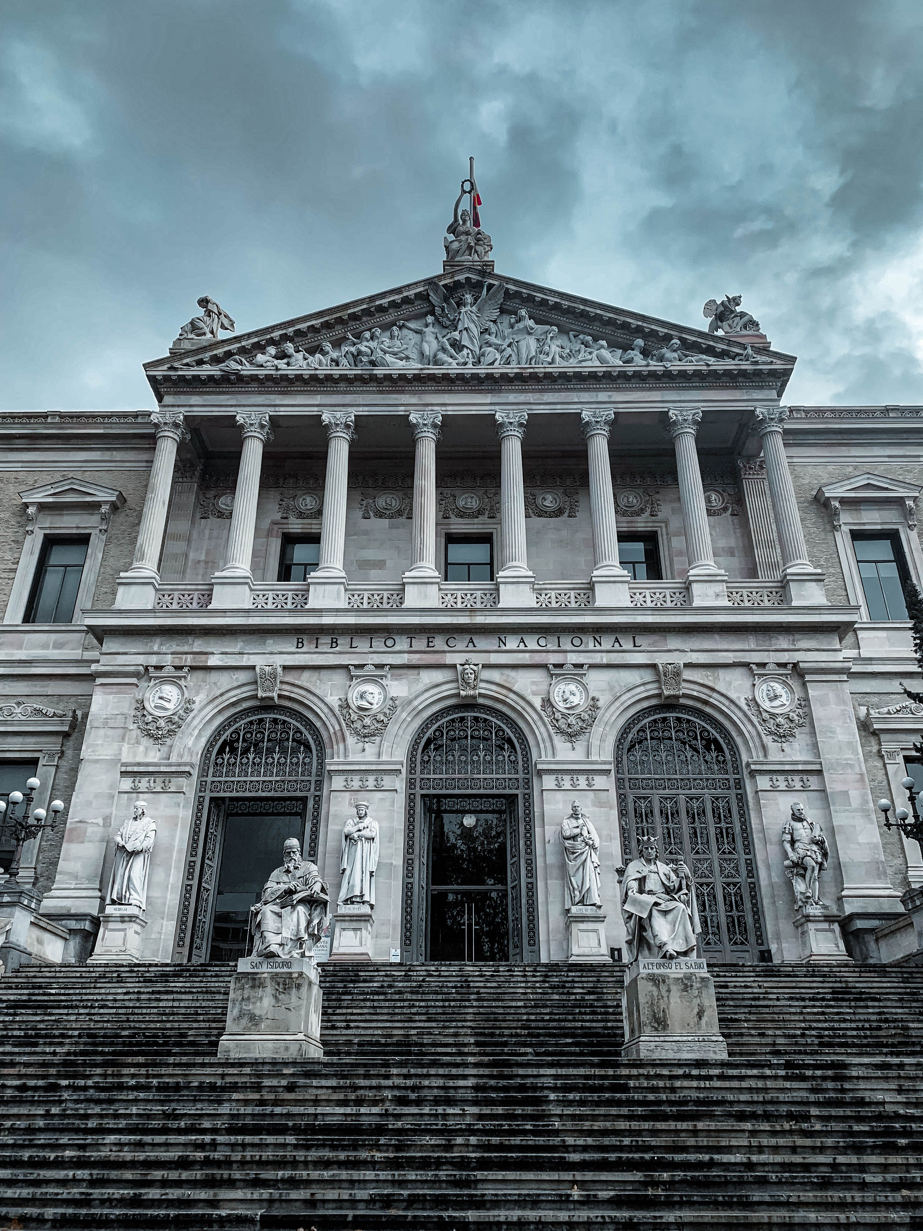 National library of Spain in Madrid · Free Stock Photo