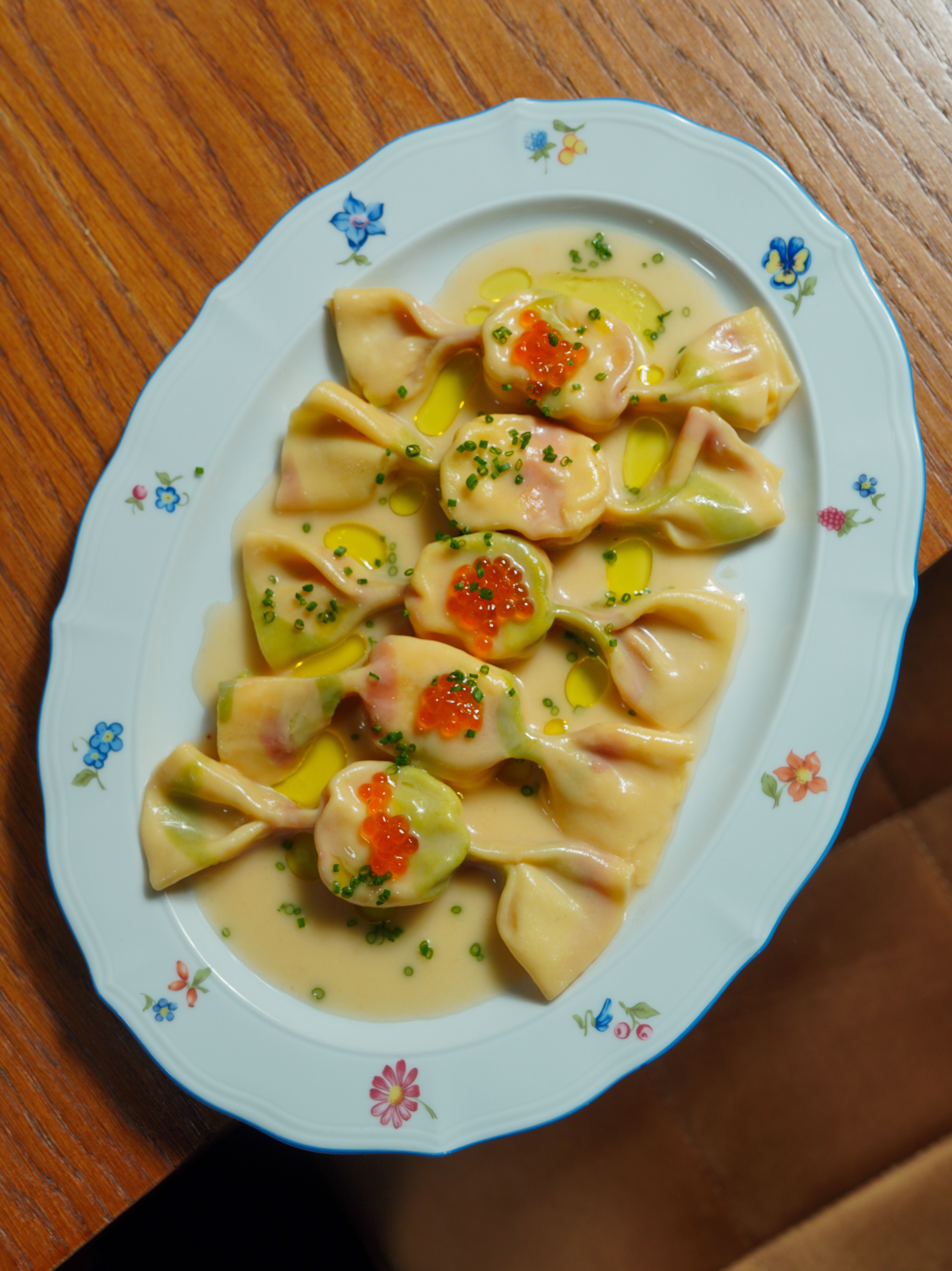 Plate with Dumplings in Sauce · Free Stock Photo