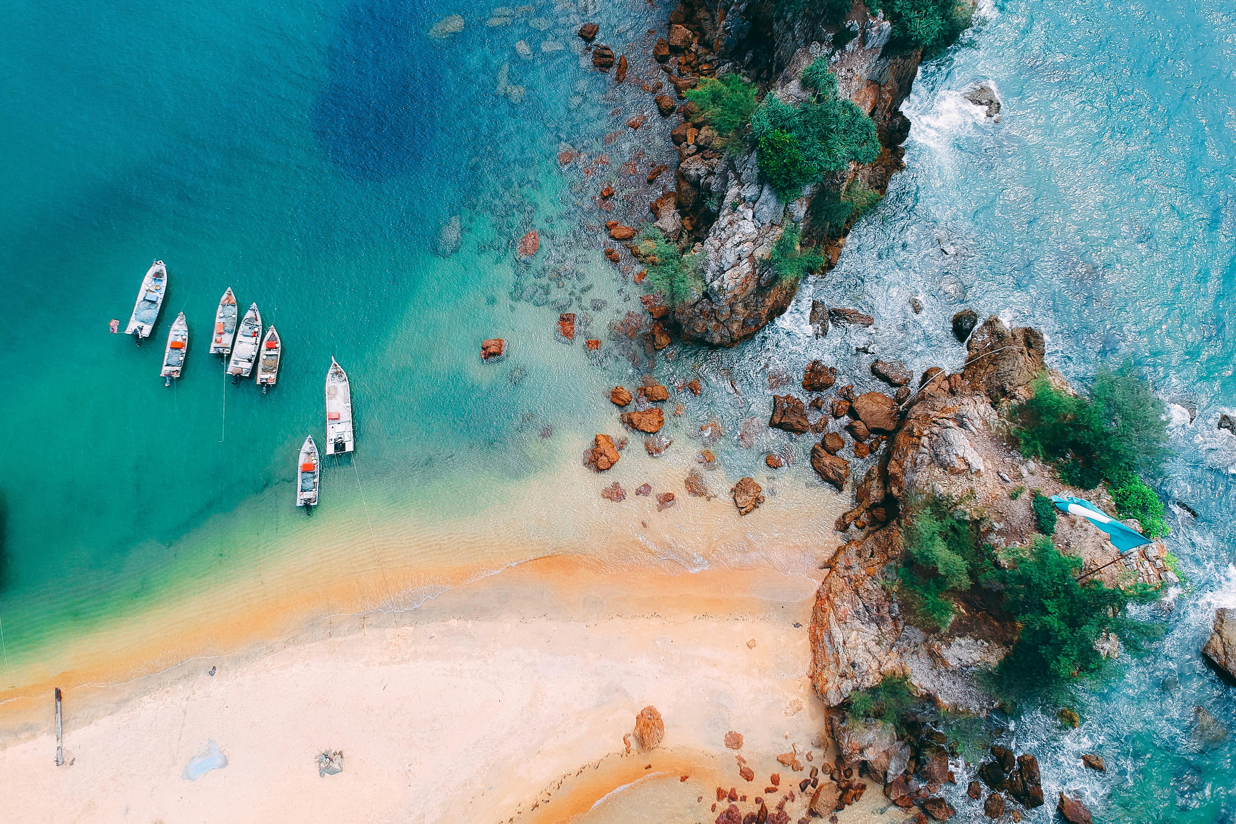 Beach Aerial View · Free Stock Photo