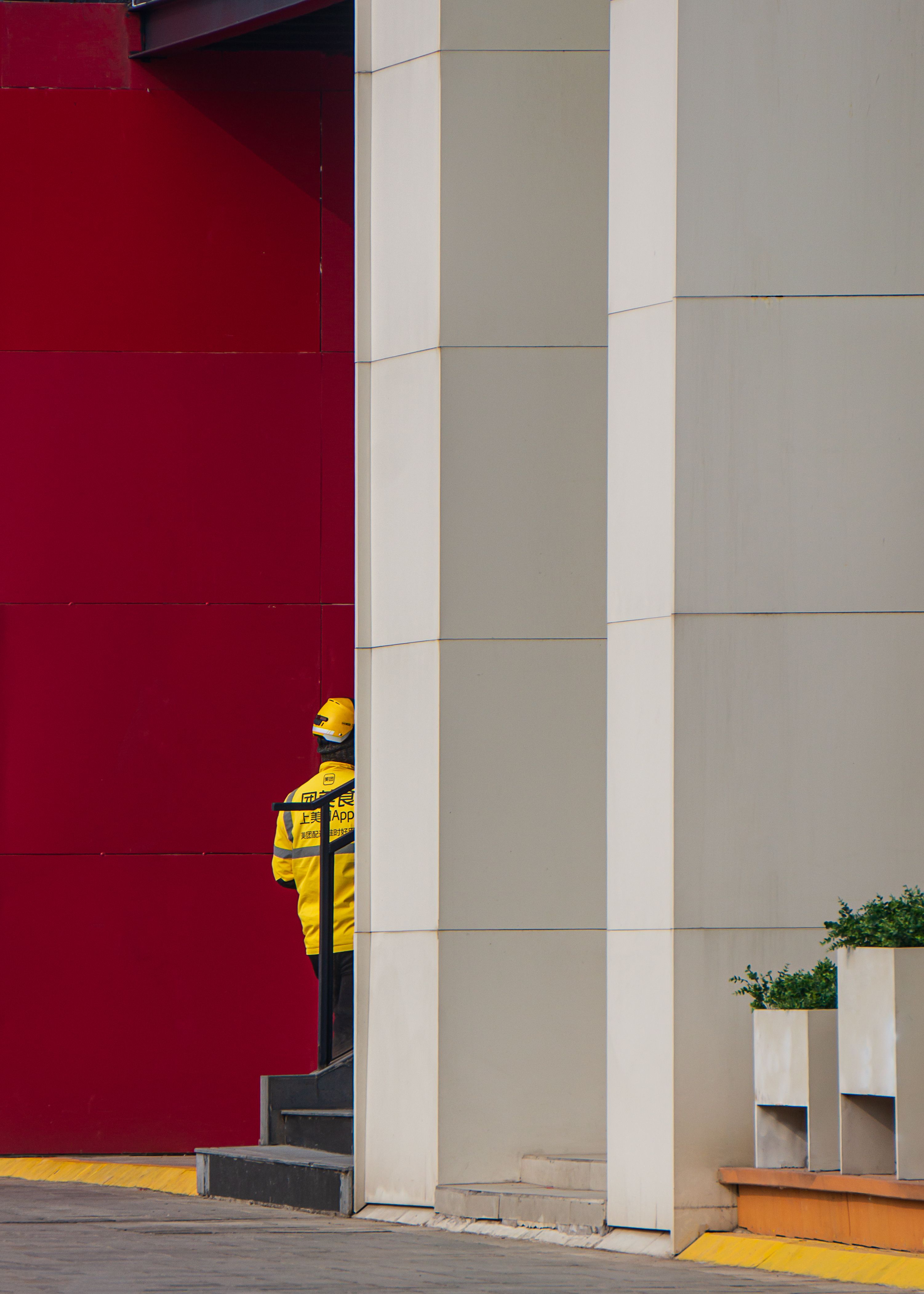 Man Standing By A Wall Photos, Download The BEST Free Man Standing By A ...
