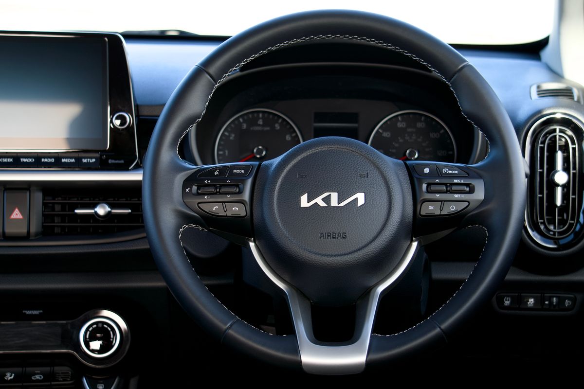 Steering Wheel Of KIA Free Stock Photo steering-wheel-of-kia-free-stock-photo