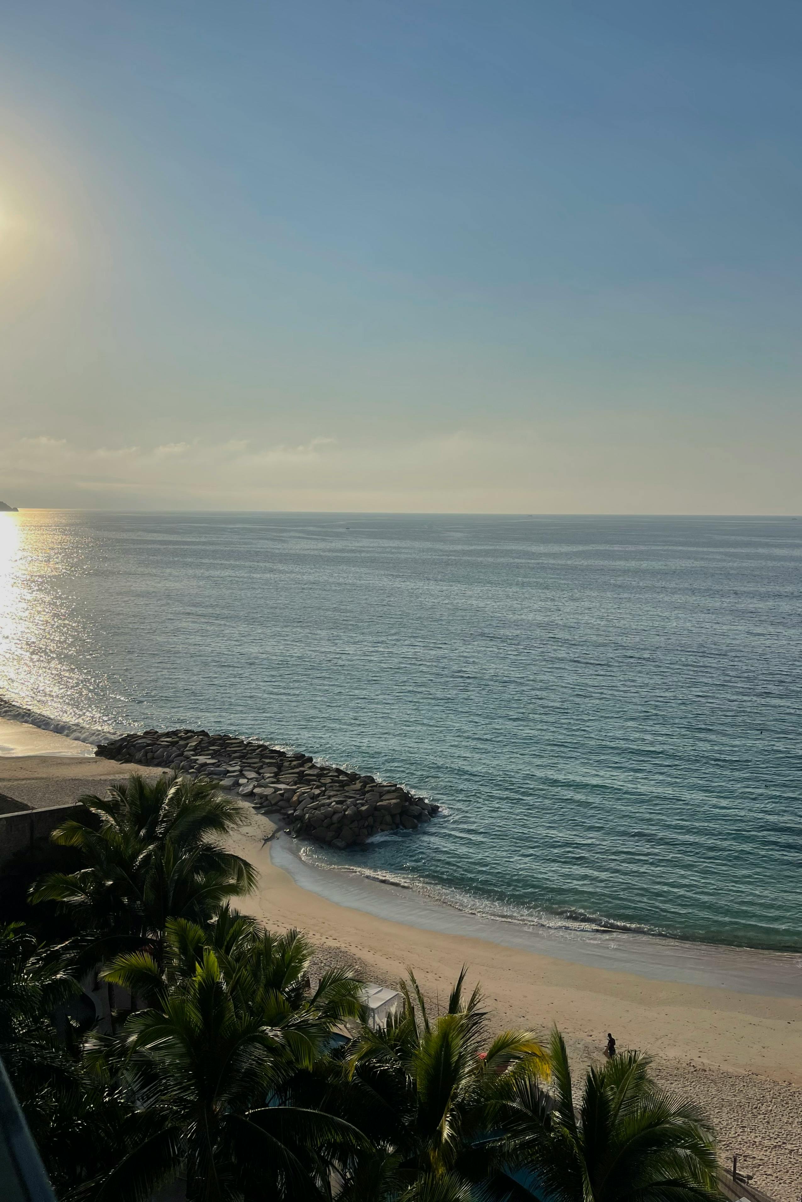 Birds Eye View of a Tropical Beach · Free Stock Photo