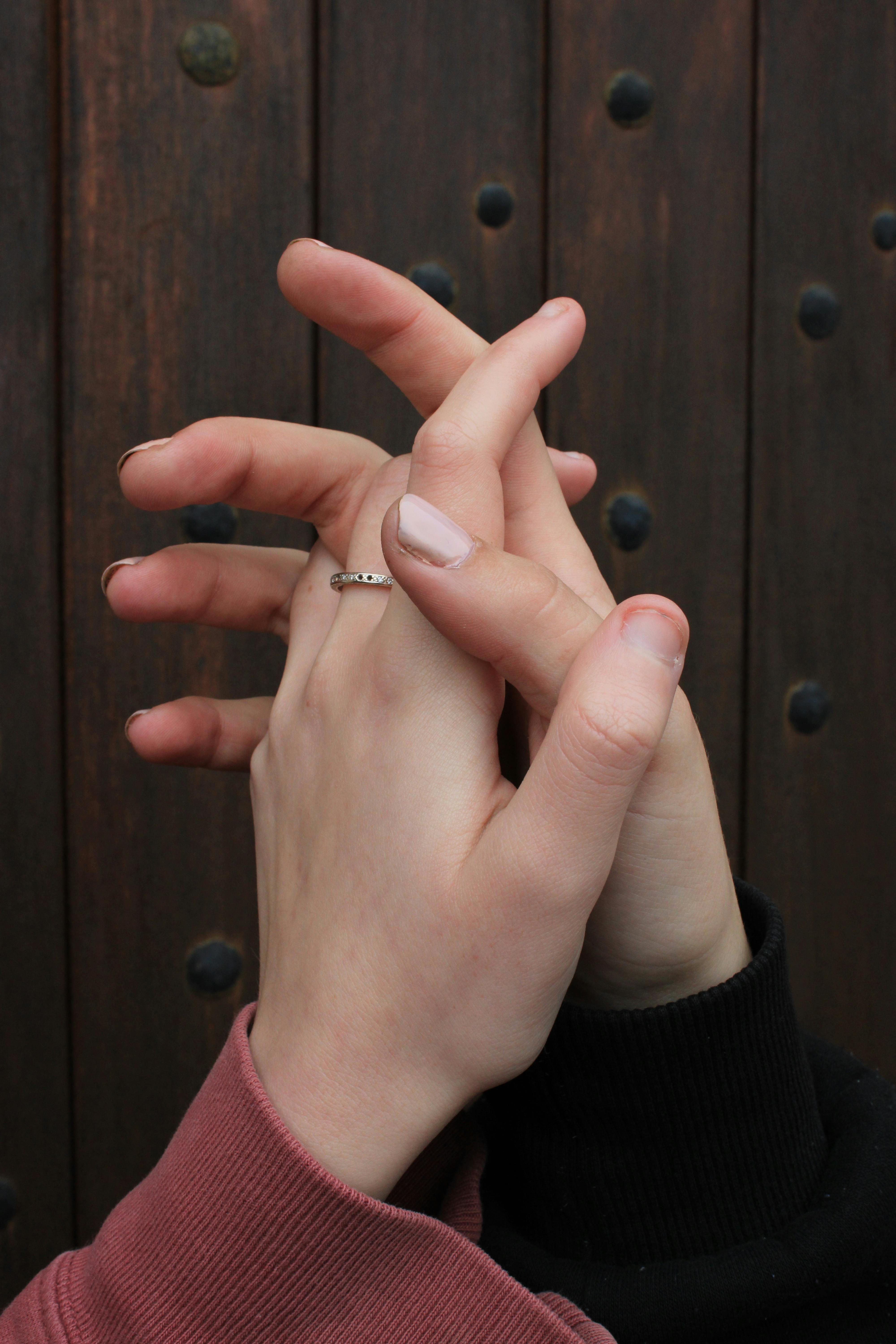 Couple Hands Together · Free Stock Photo