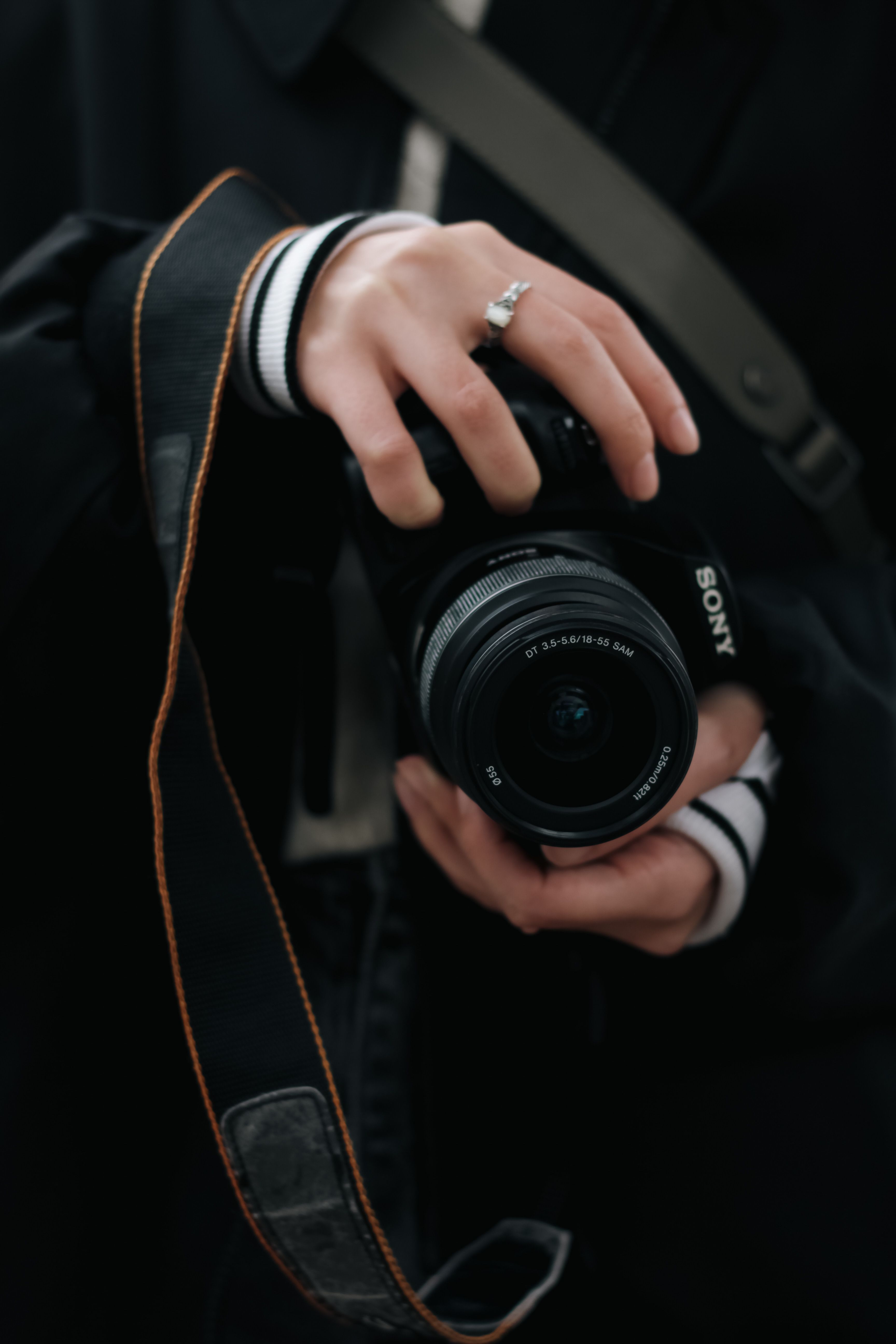 Woman Hands Holding Camera · Free Stock Photo
