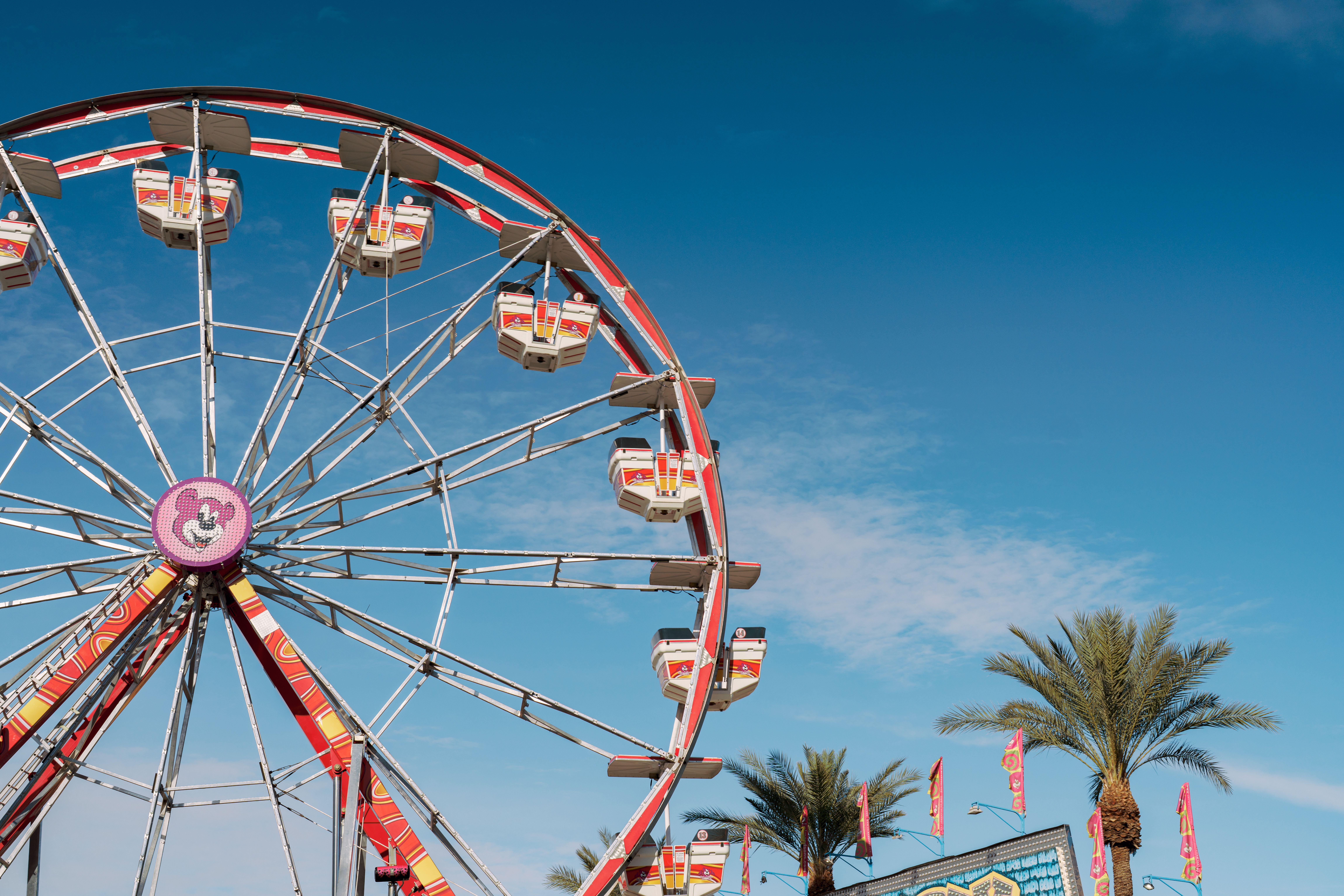 Ferris Wheel at Coachella Festival in California, USA · Free Stock Photo