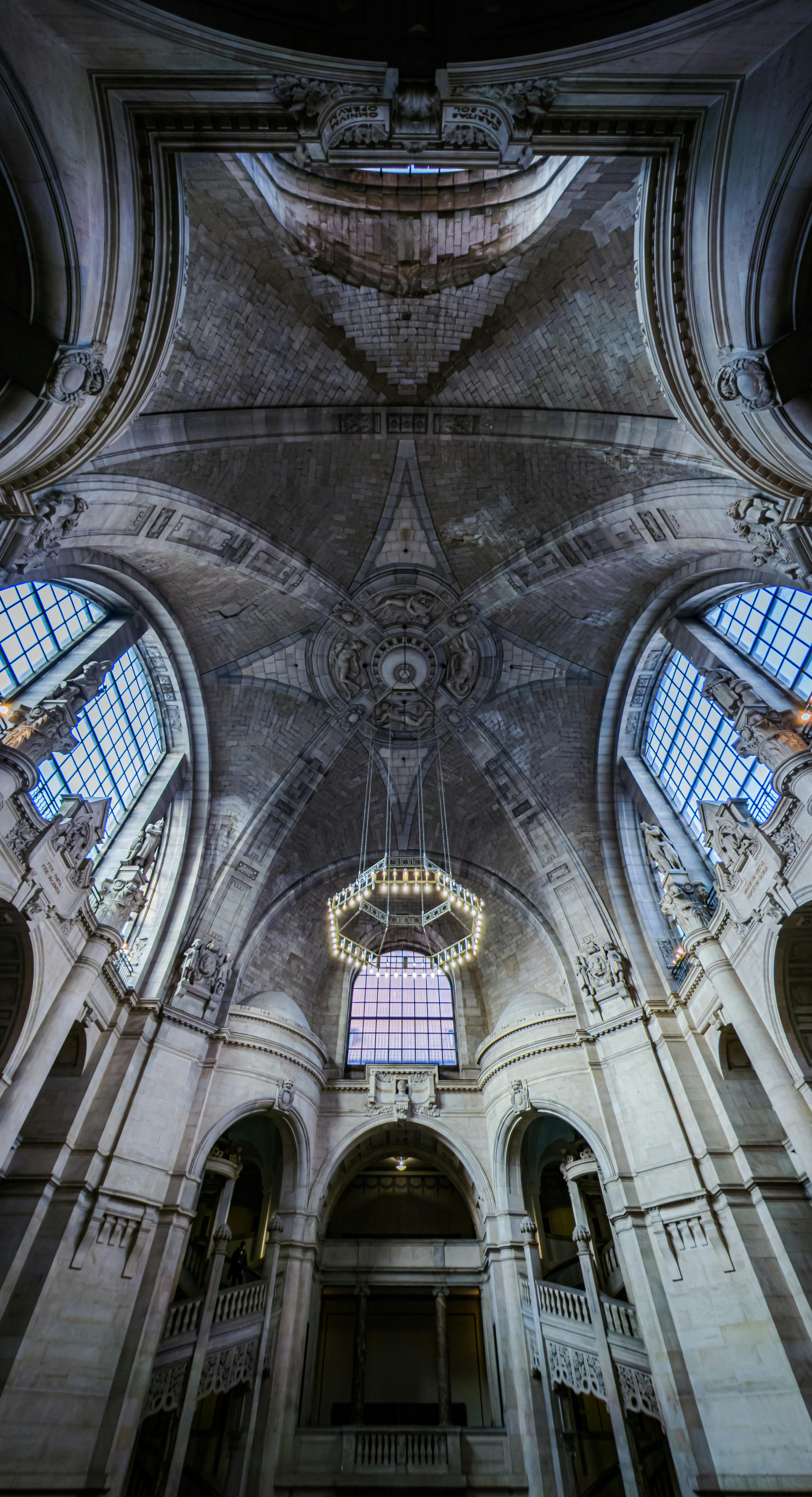 Ceiling in New Town Hall · Free Stock Photo