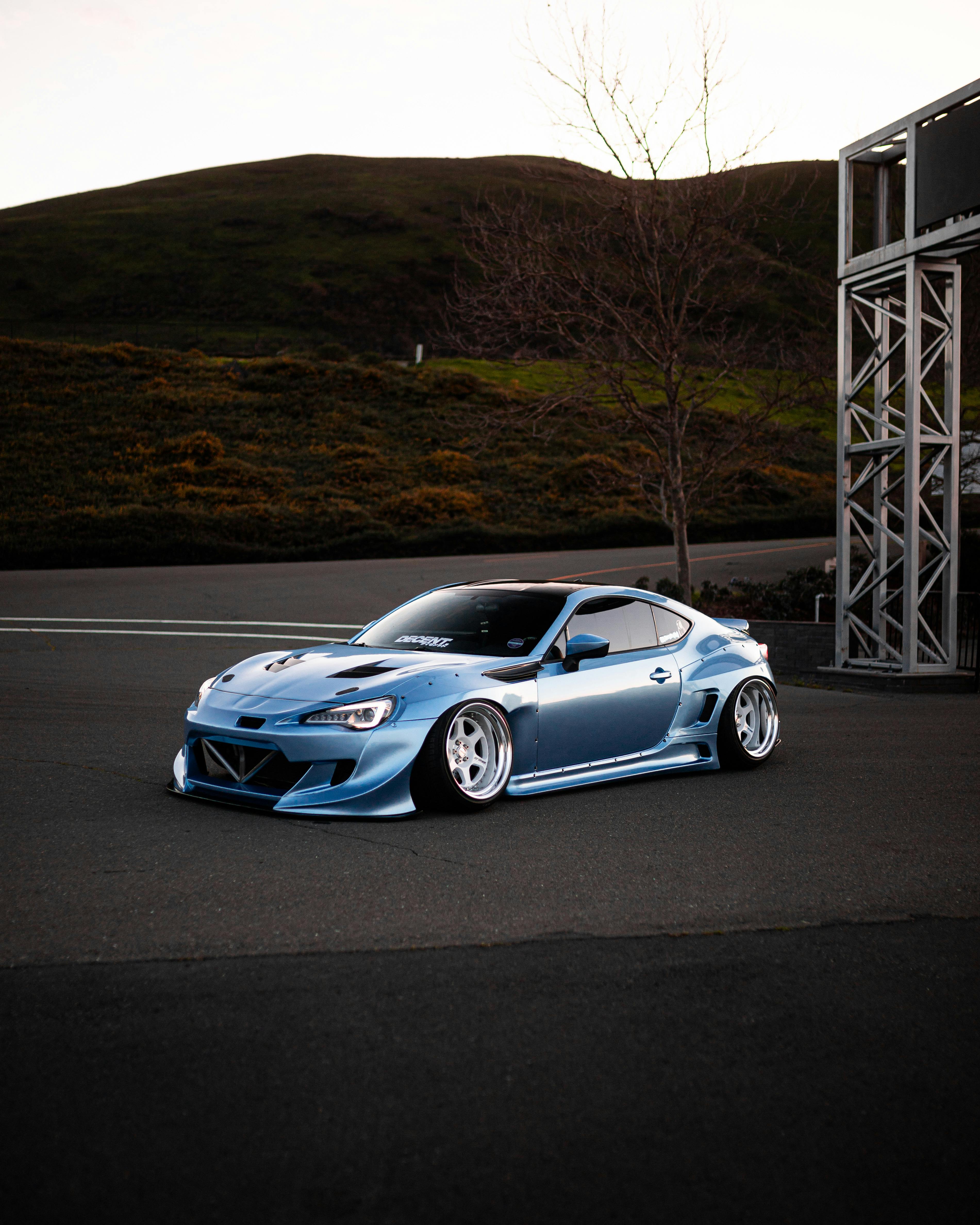 Blue, Tuned Toyota GT86 · Free Stock Photo