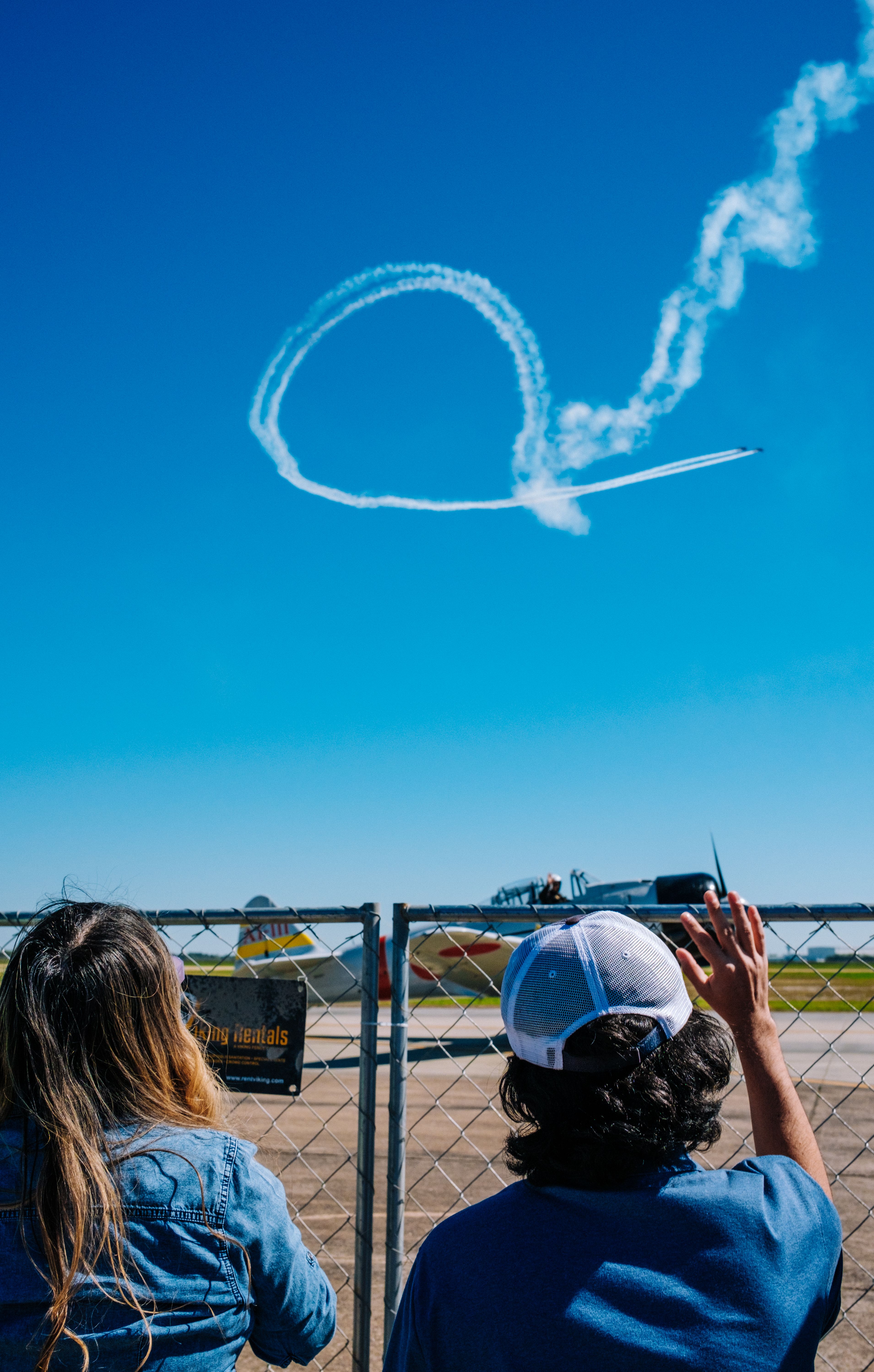 People Watching Aerobatics · Free Stock Photo