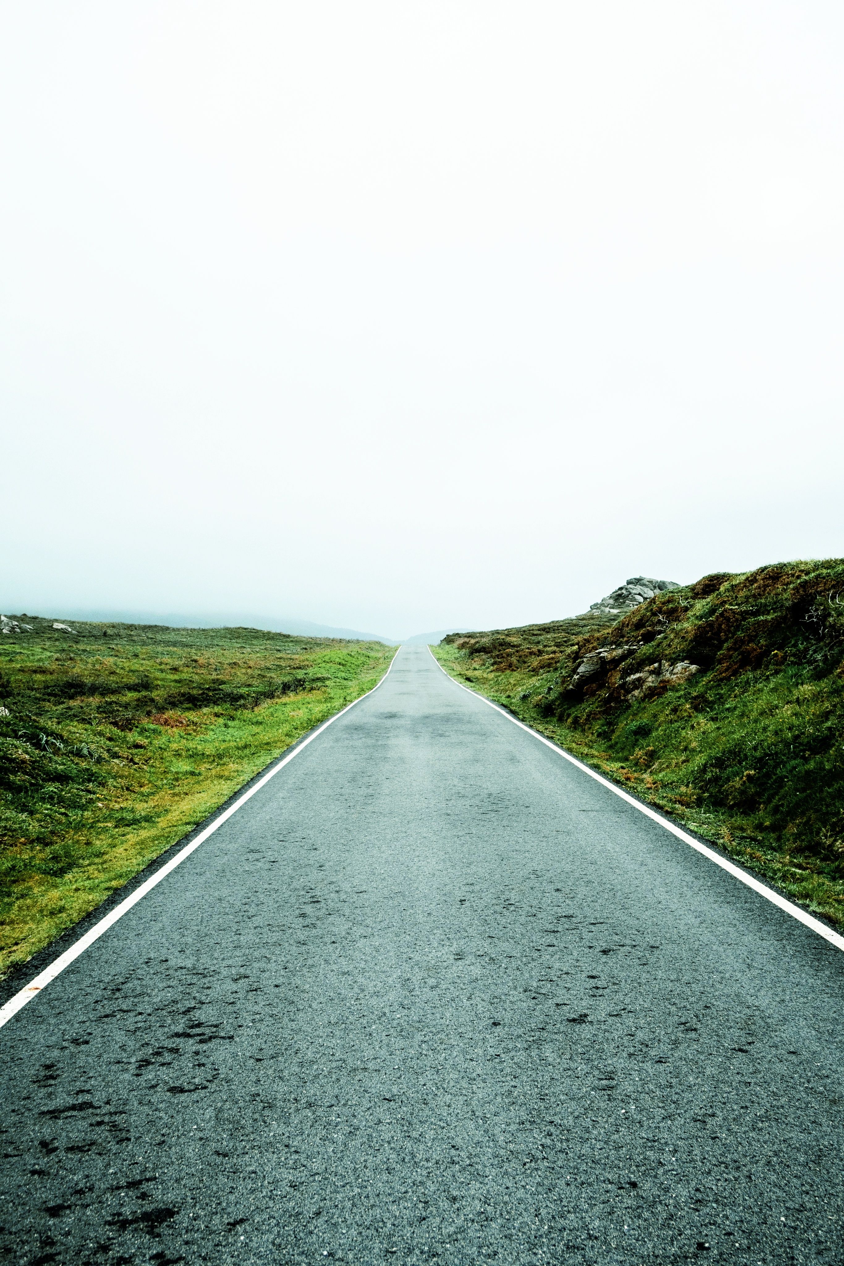Fog over Empty Road · Free Stock Photo