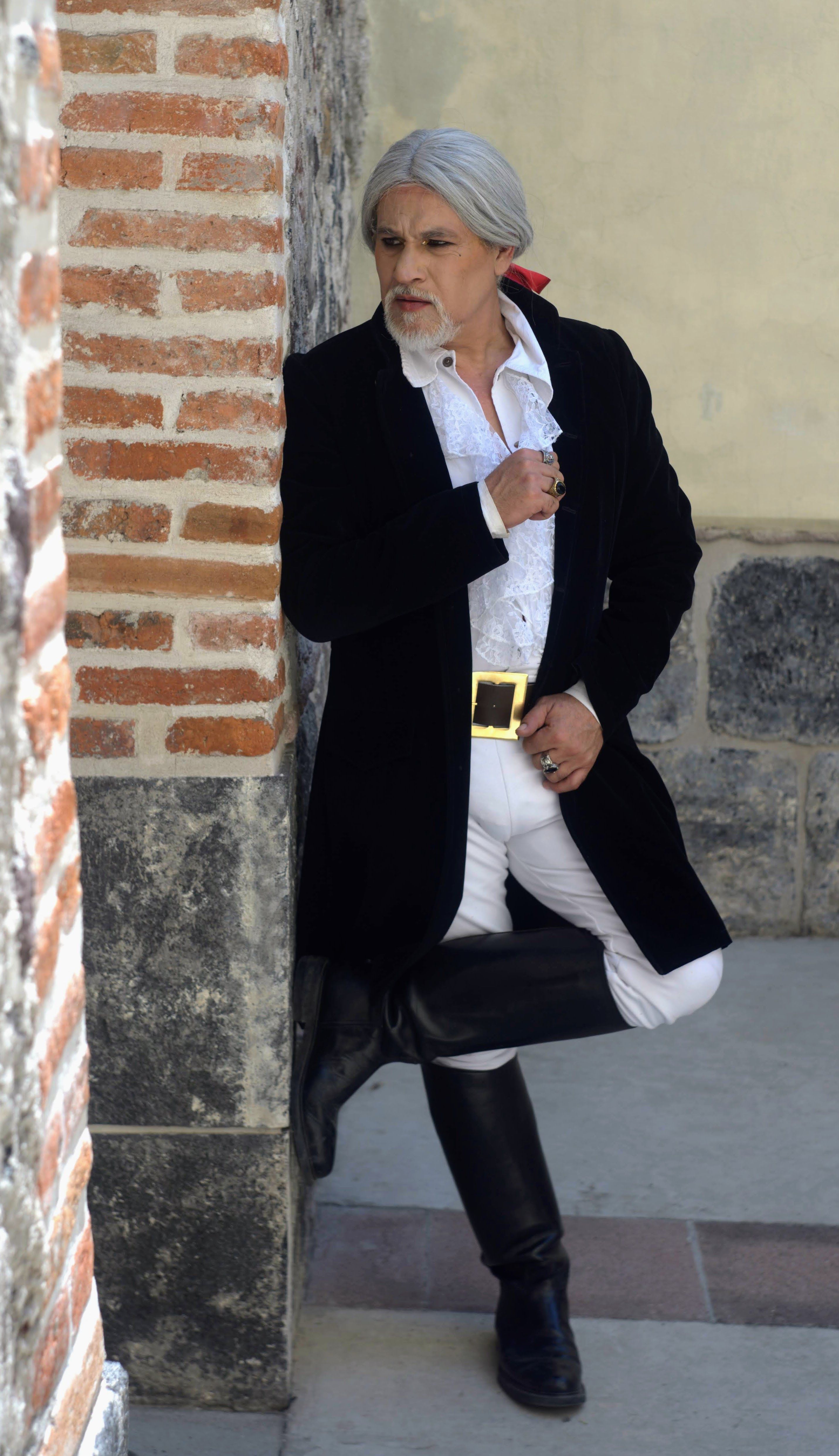 Man Wearing Pirate Costume on a Street · Free Stock Photo
