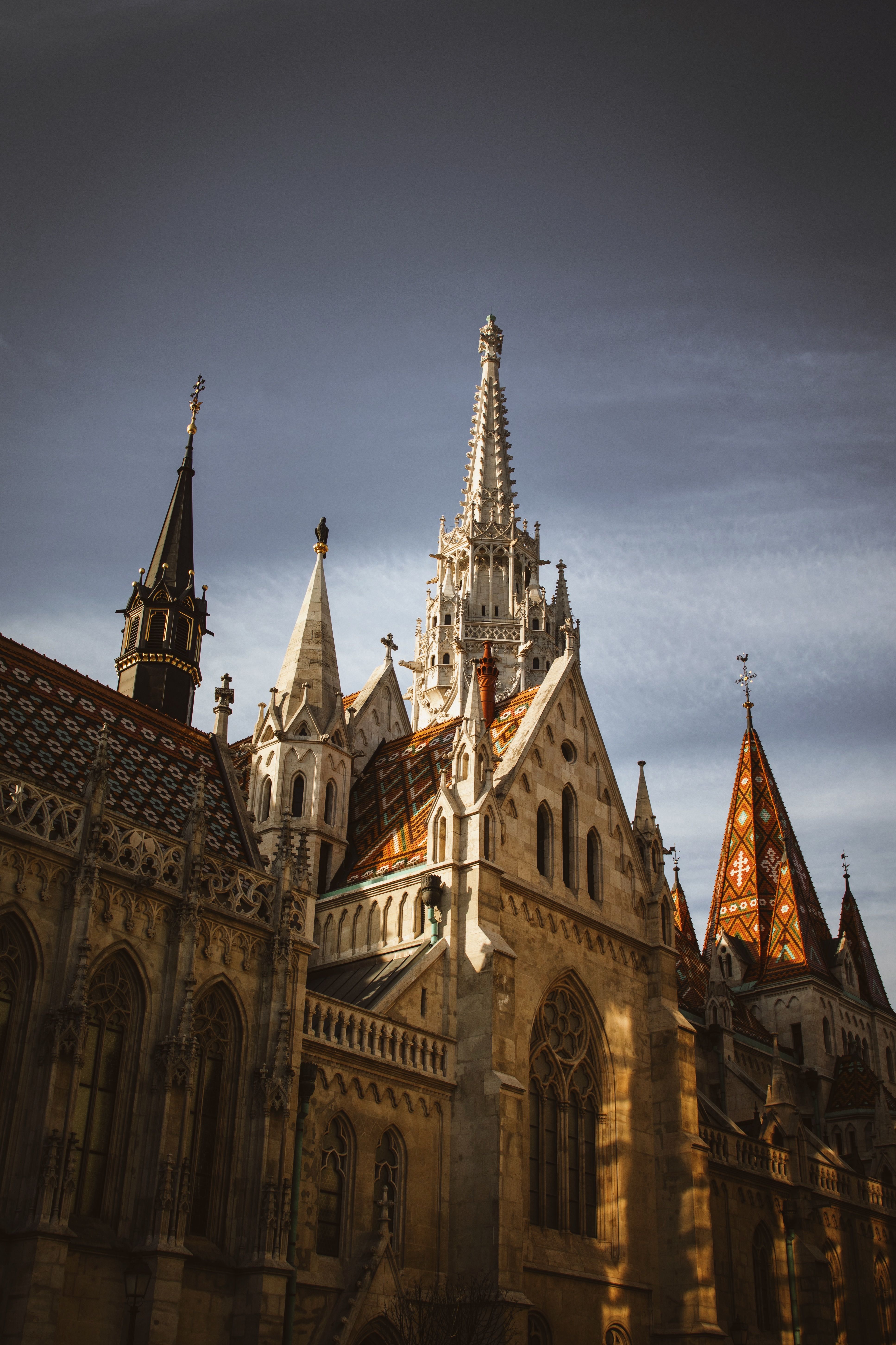 Facade of the Matthias Church in Budapest, Hungary · Free Stock Photo