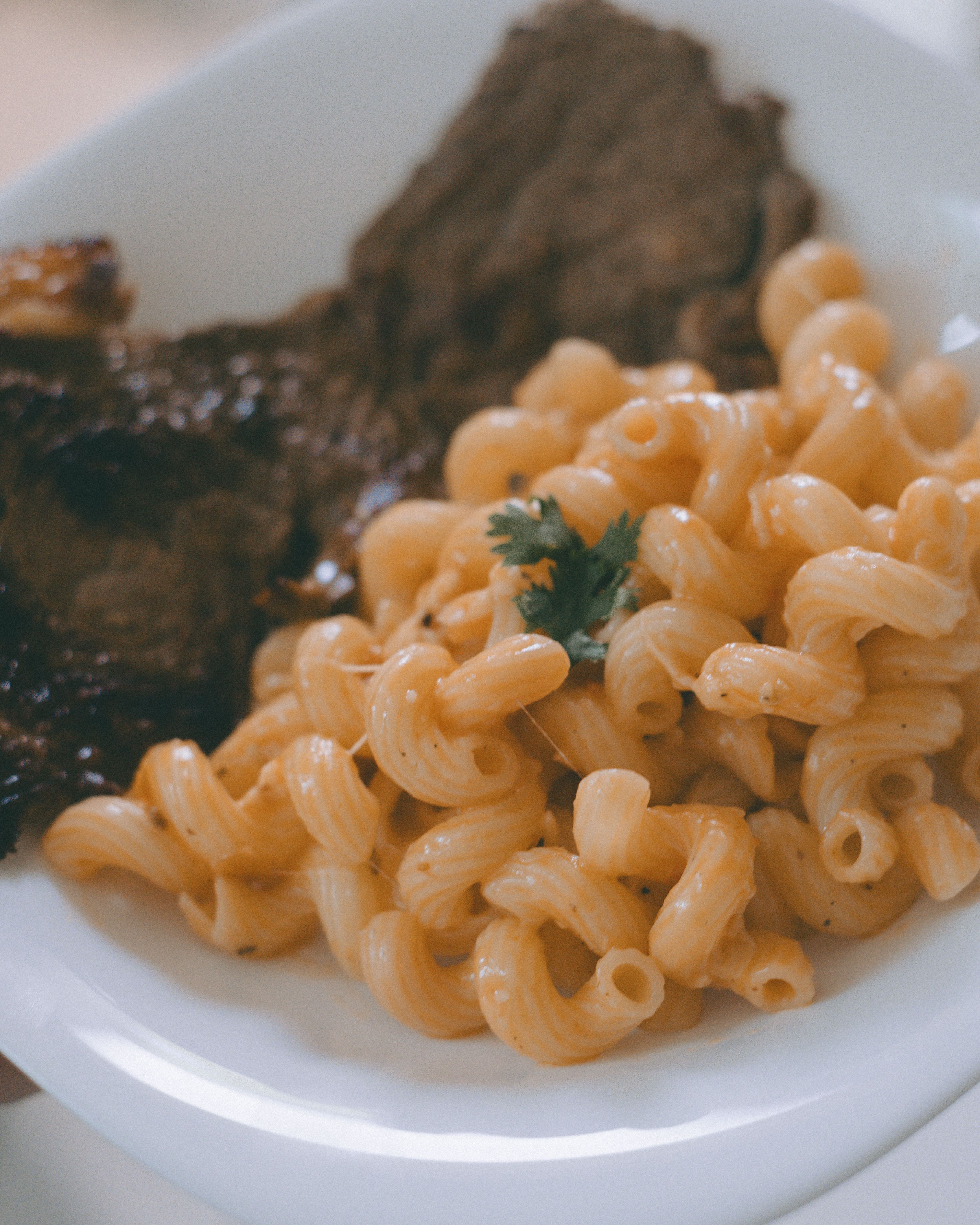 Meal with Meat and Macaroni · Free Stock Photo