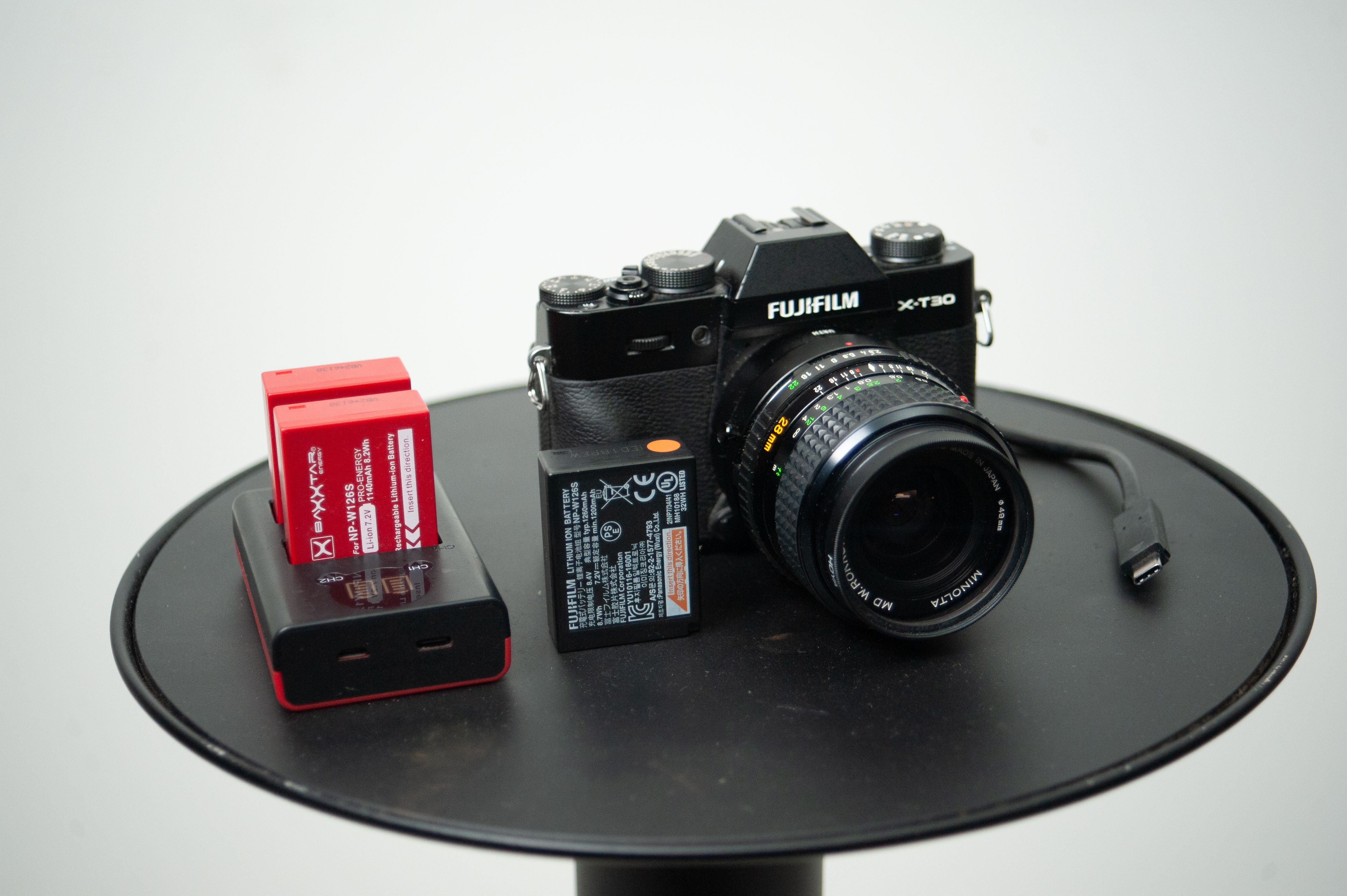 Black and Gray Slr Camera and Black Fujifilm Dslr Camera · Free Stock Photo