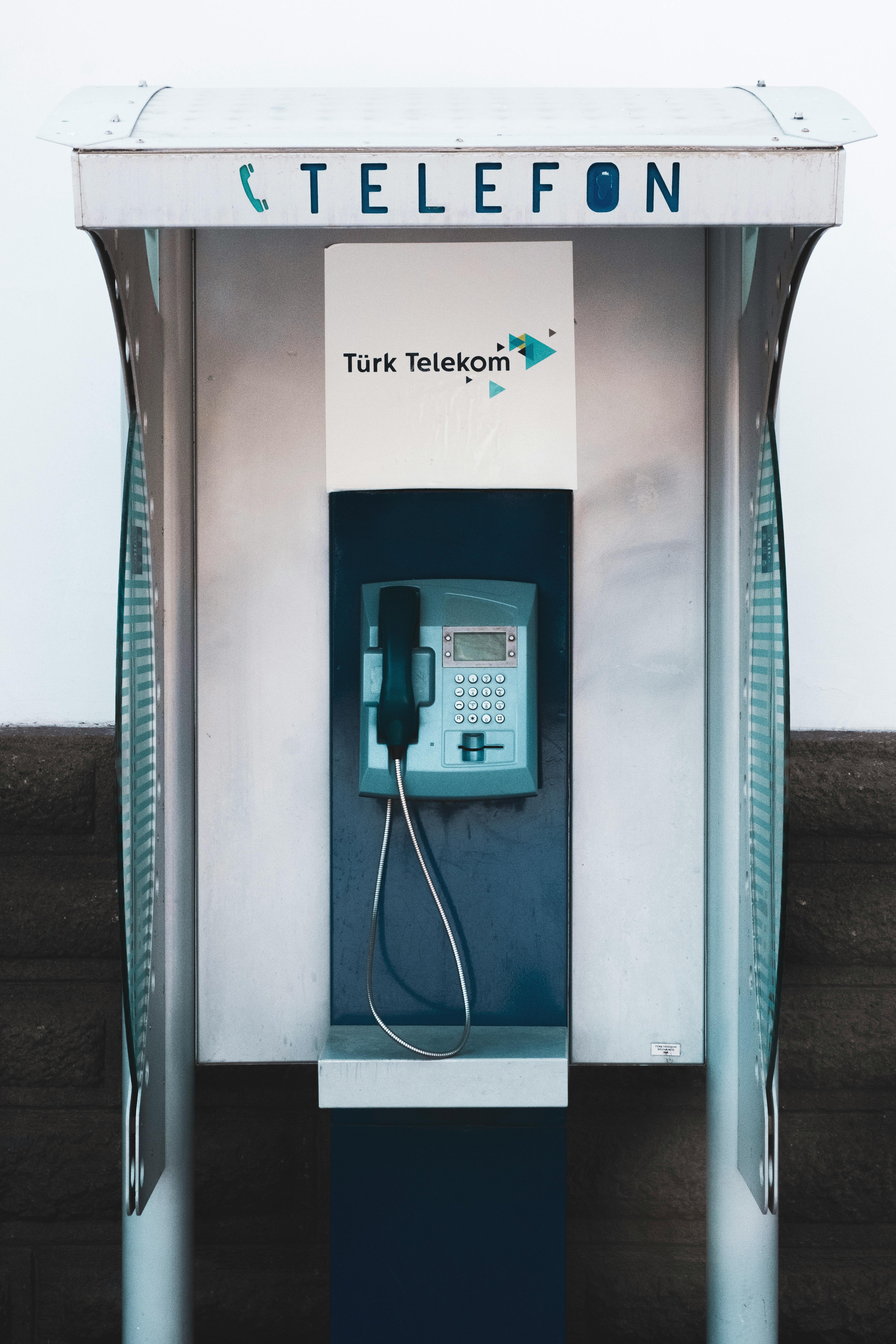 Turk Telekom Phone Booth · Free Stock Photo