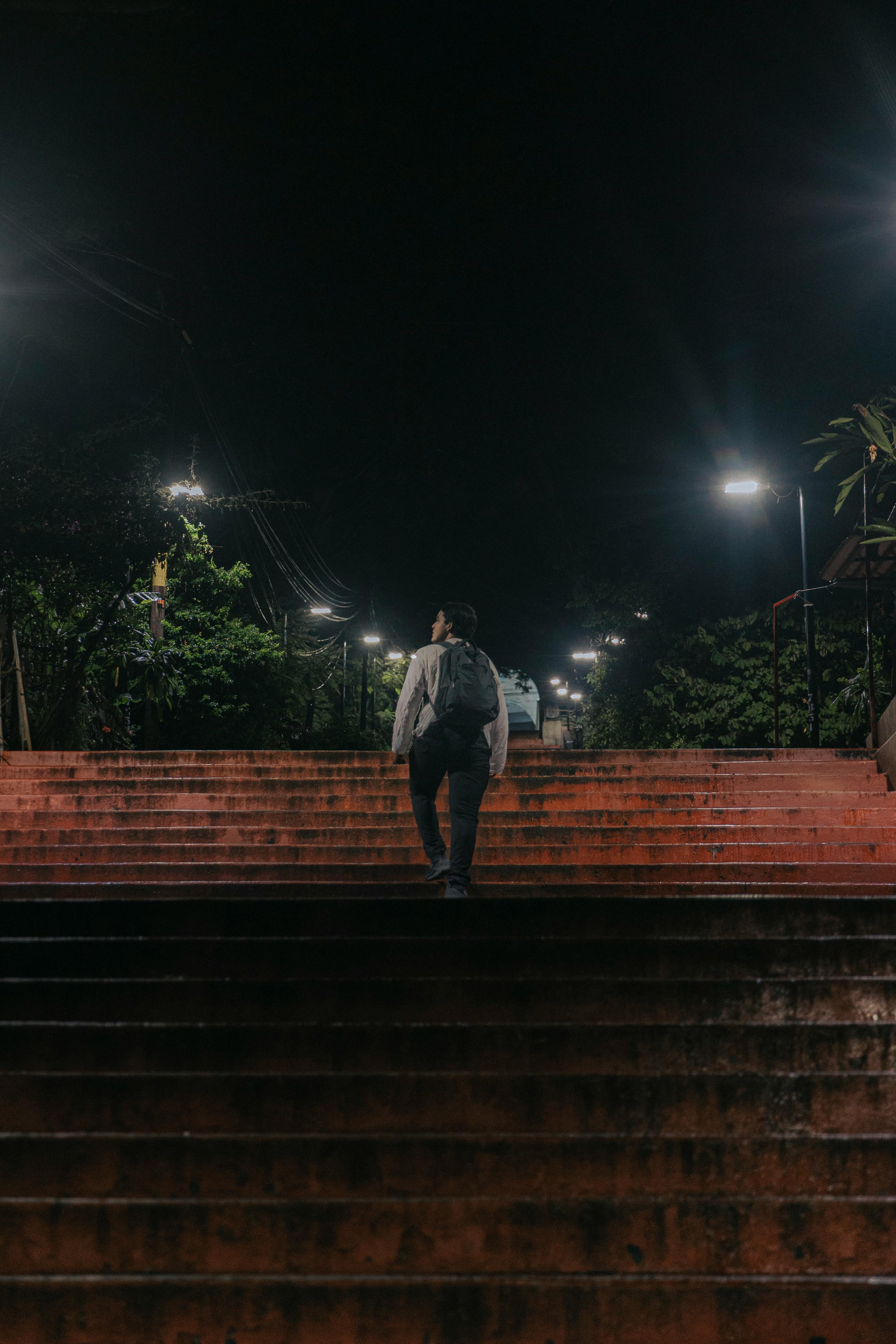 Person On Stairs · Free Stock Photo