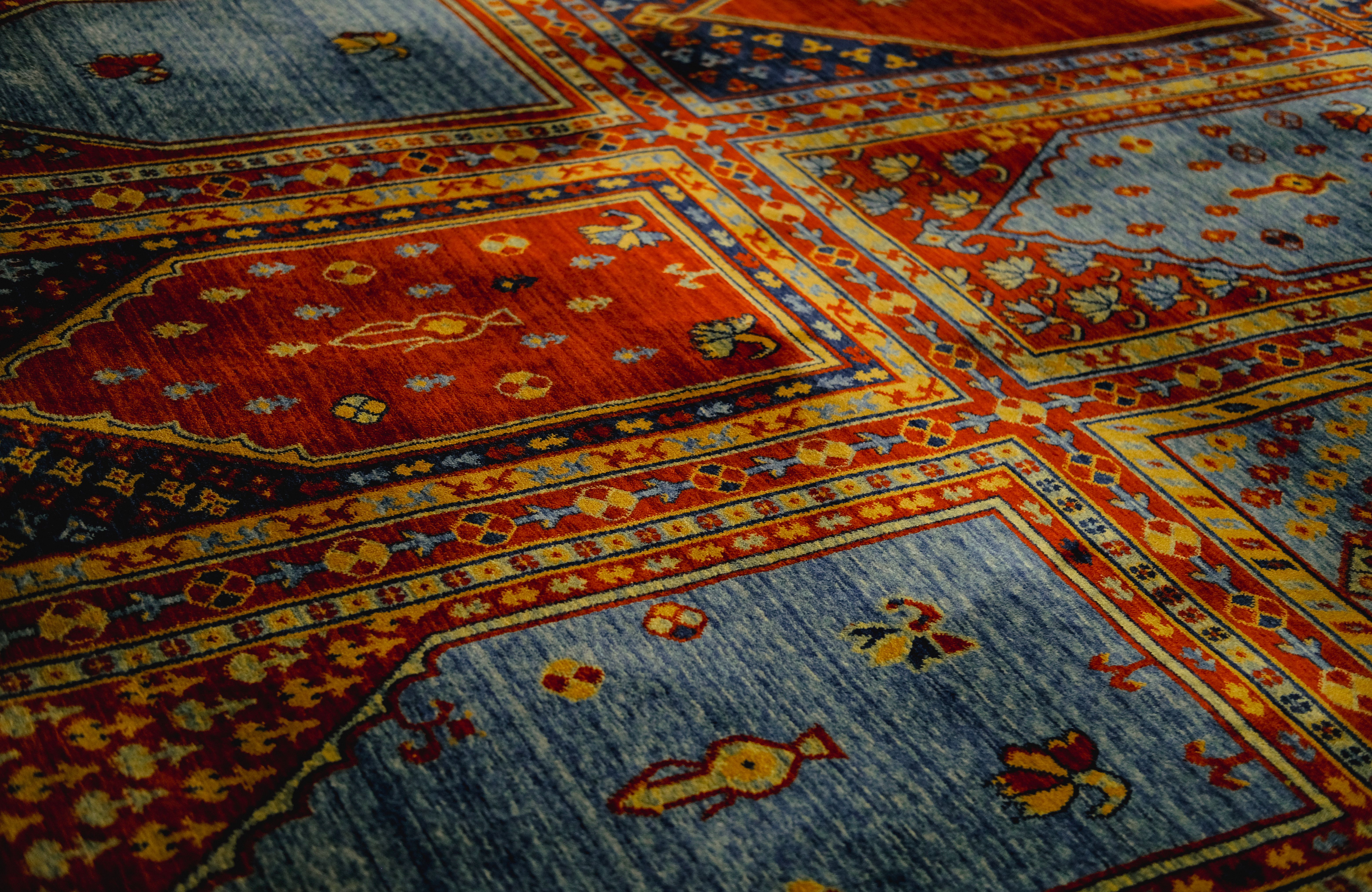 Design of Handmade Carpet · Free Stock Photo