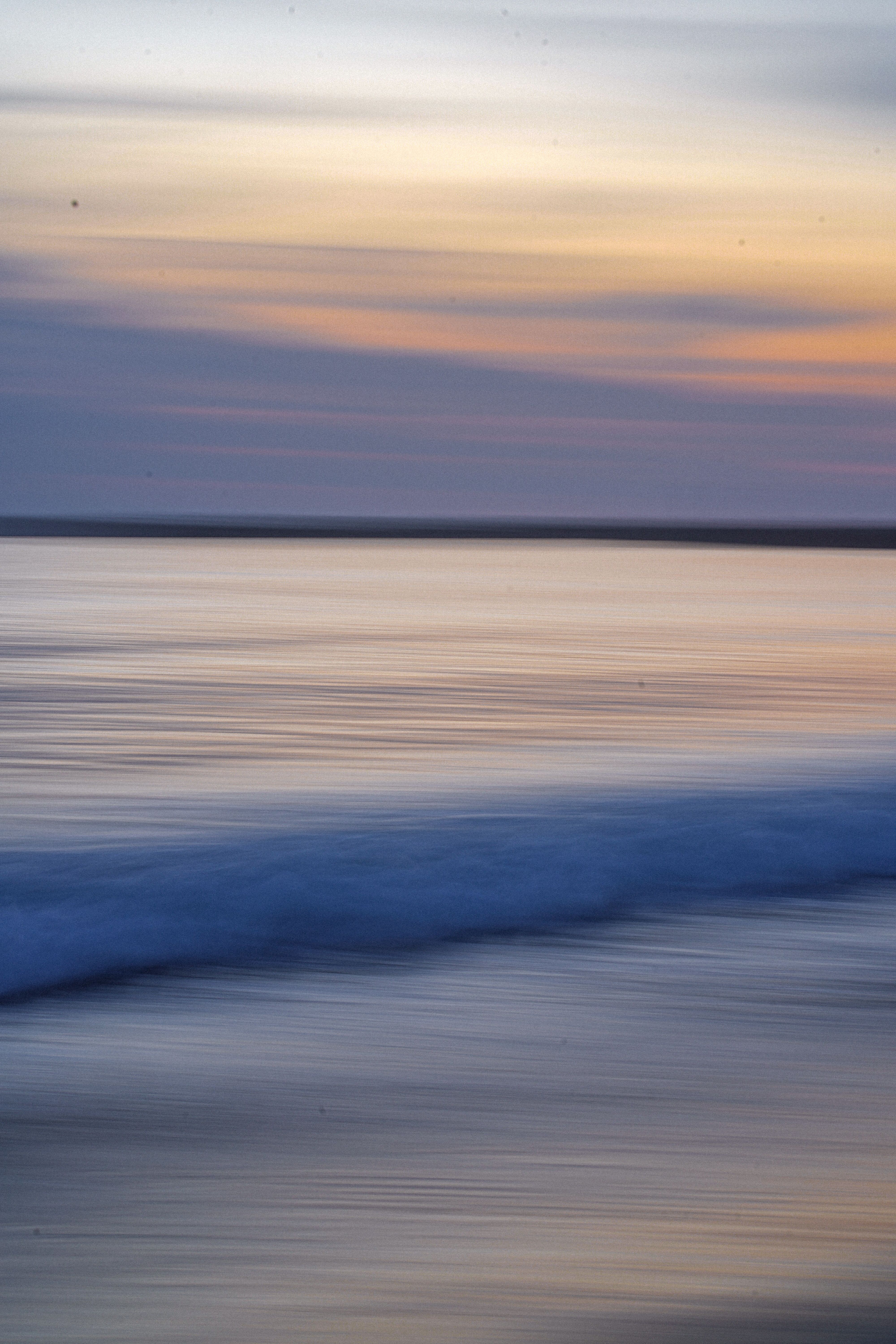 Sea at Dawn in Long Exposure · Free Stock Photo