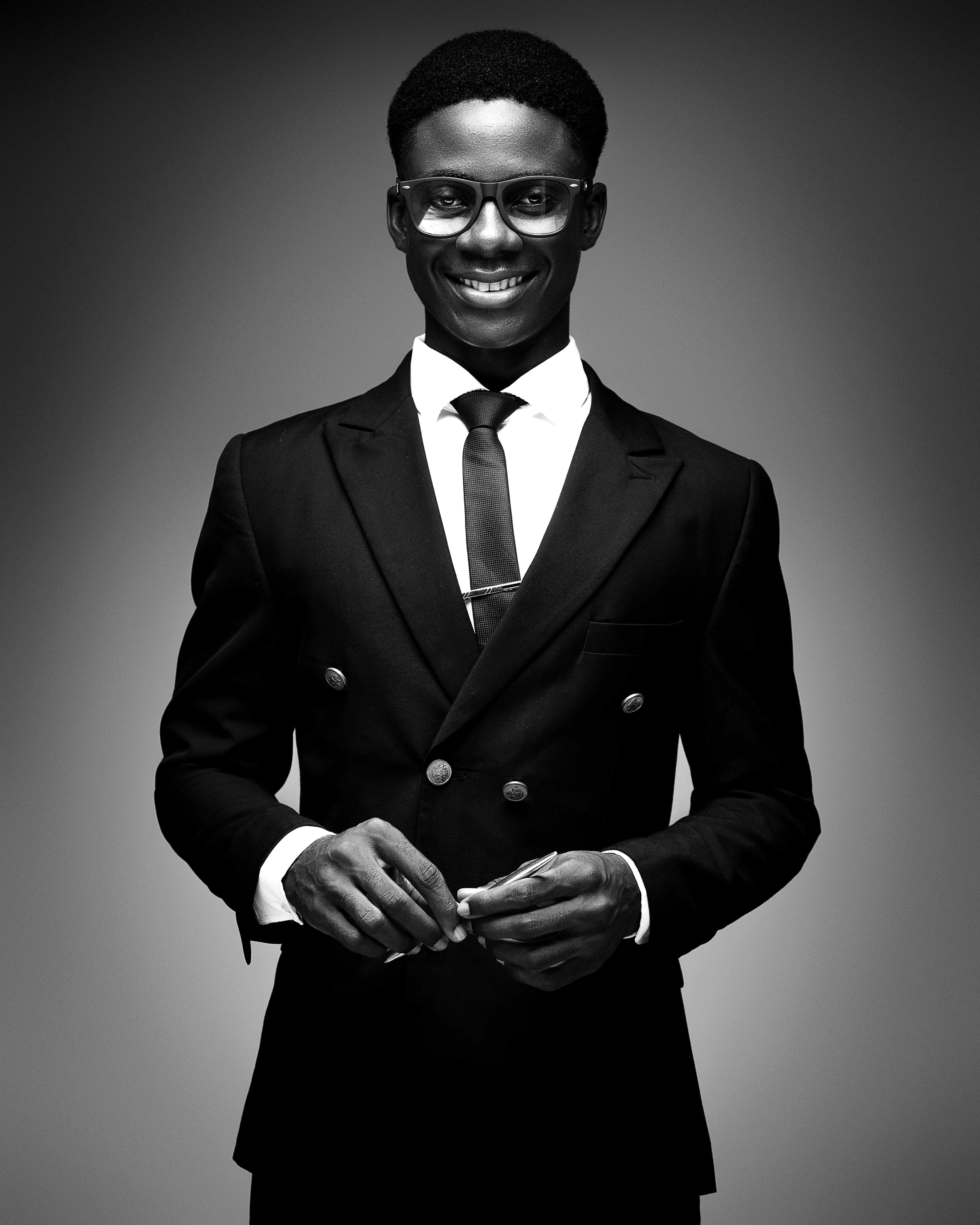 Smiling Man in Suit Portrait · Free Stock Photo