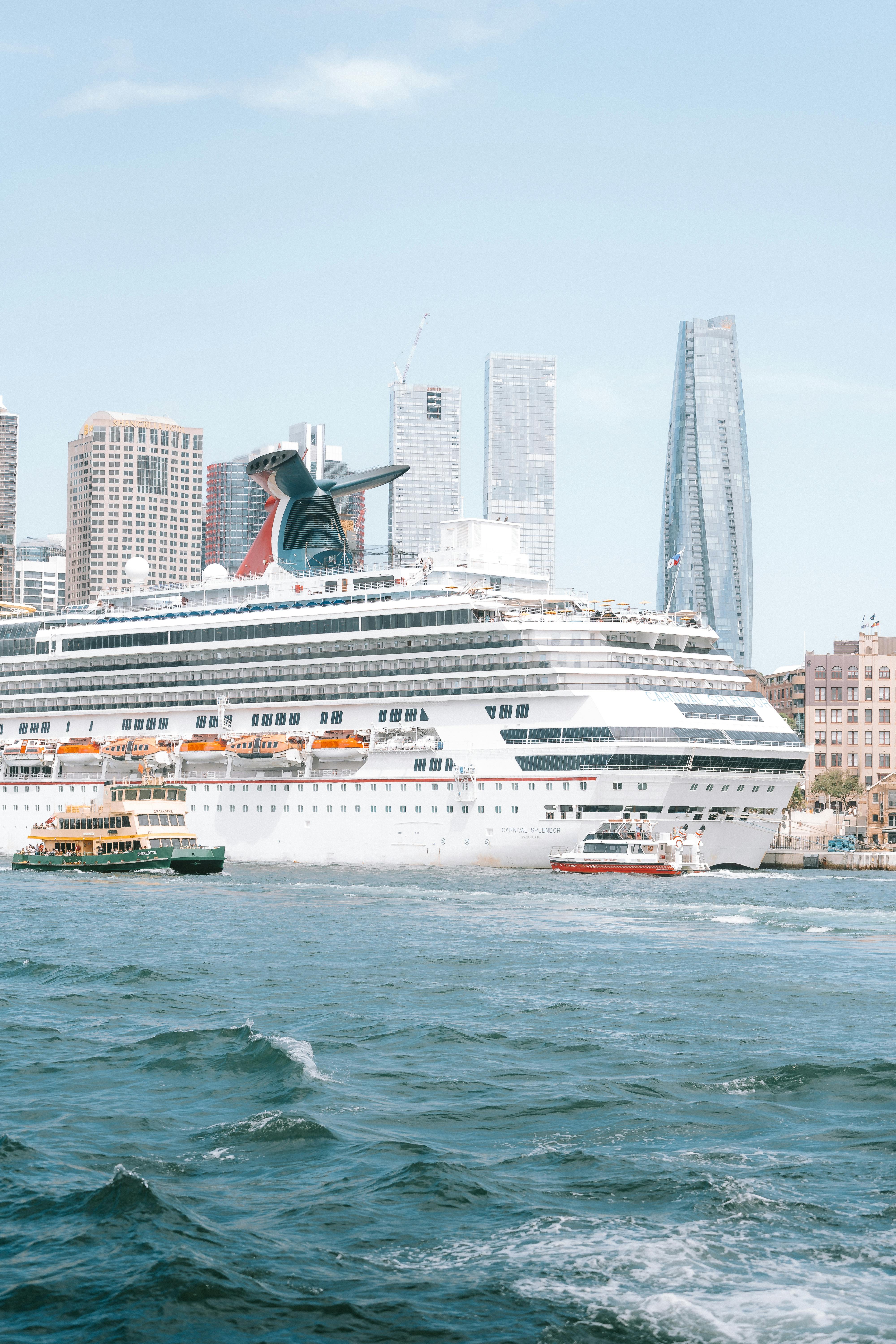 Aerial View of Ship on Body of Water · Free Stock Photo